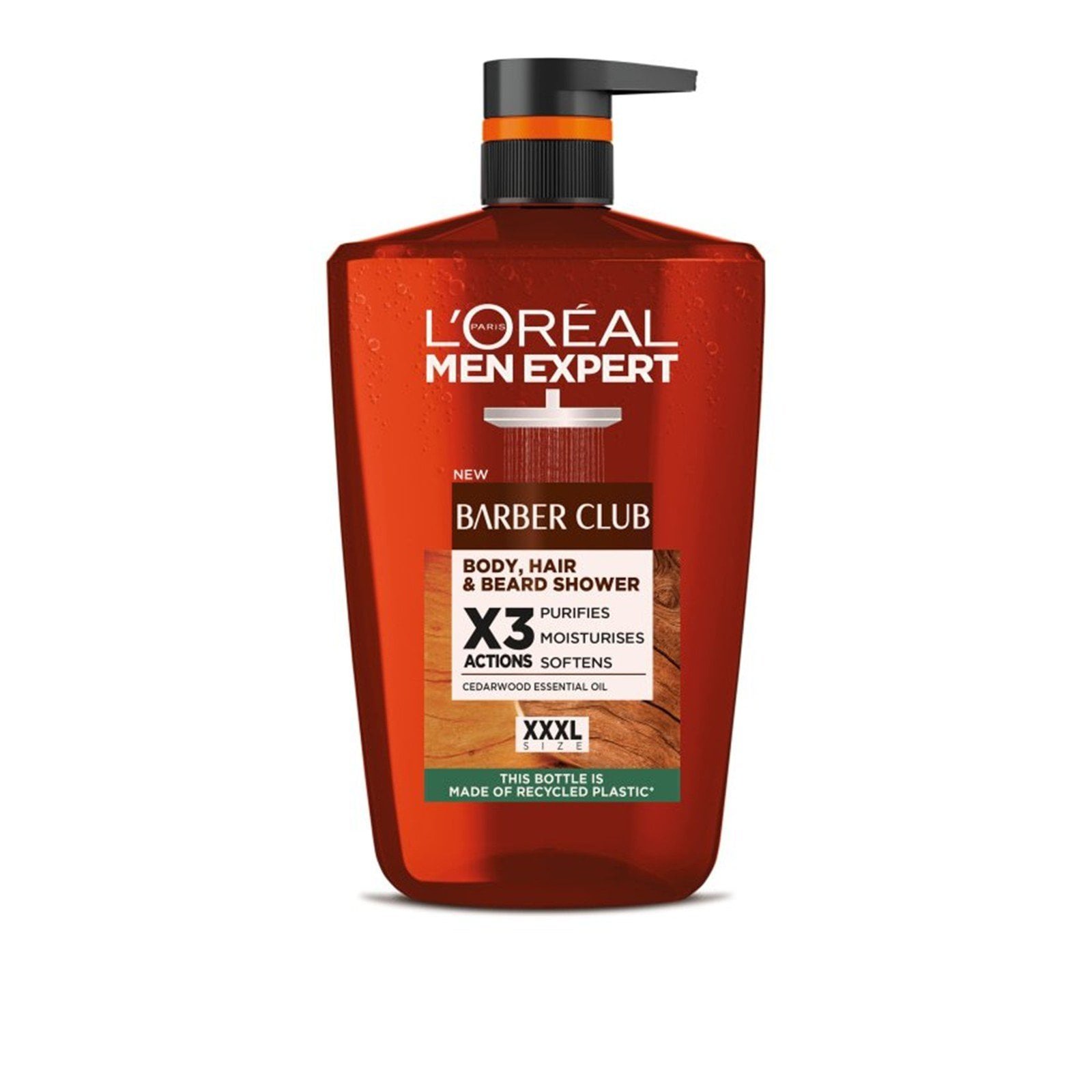 L'oréal Paris Men Expert Barber Club Body, Hair & Beard Shower 1L México