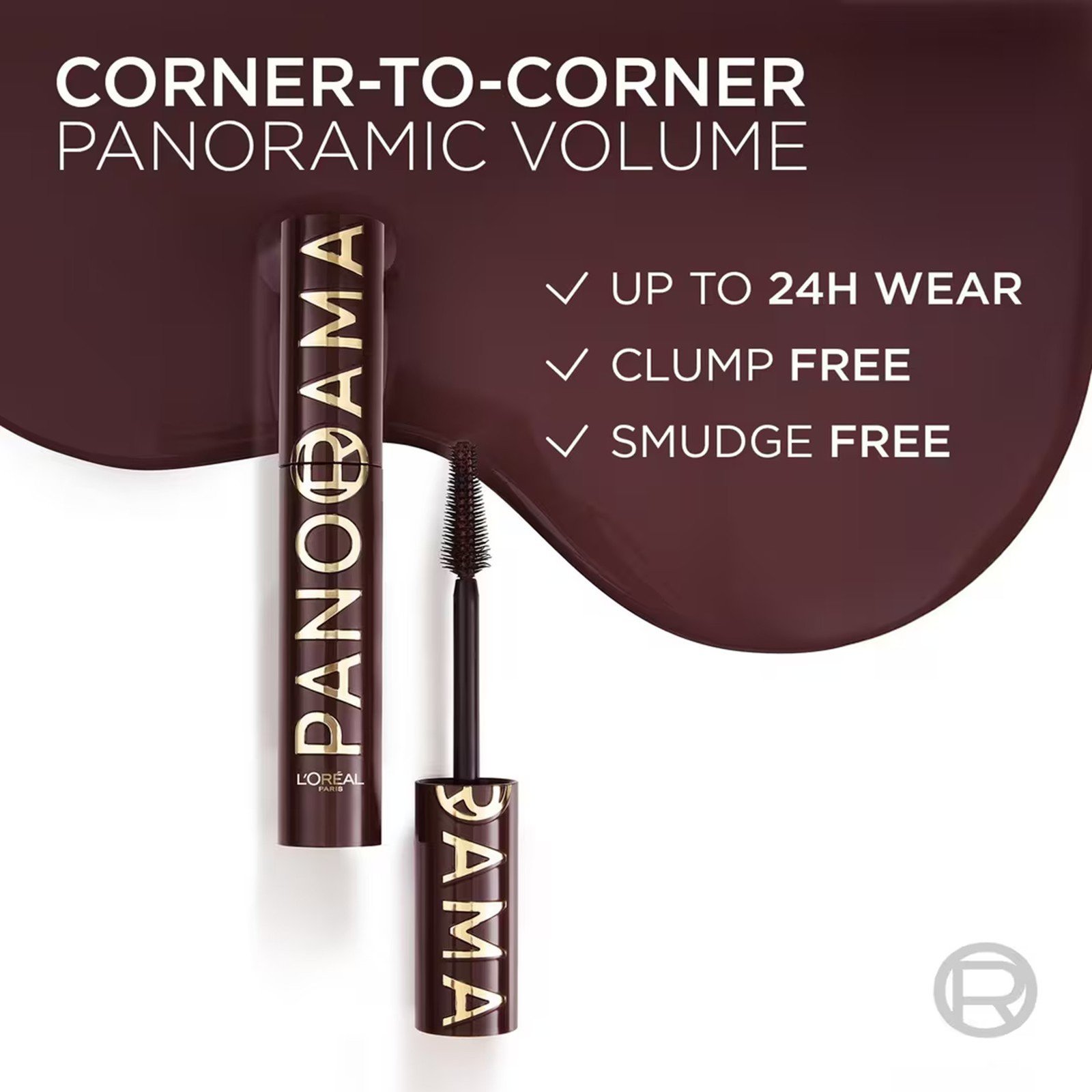 L'oréal Paris Volume Million Lashes Panorama Mascara Bordeaux Cashmere ...