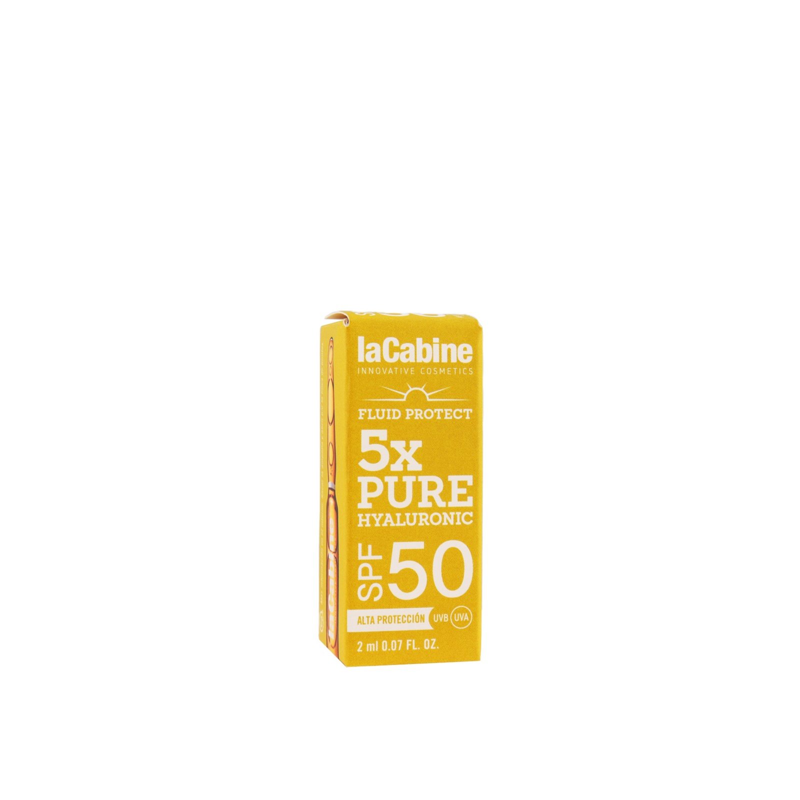 La Cabine 5x Pure Hyaluronic Concentrated Ampoule SPF50 1x2ml (1x0.07 ...