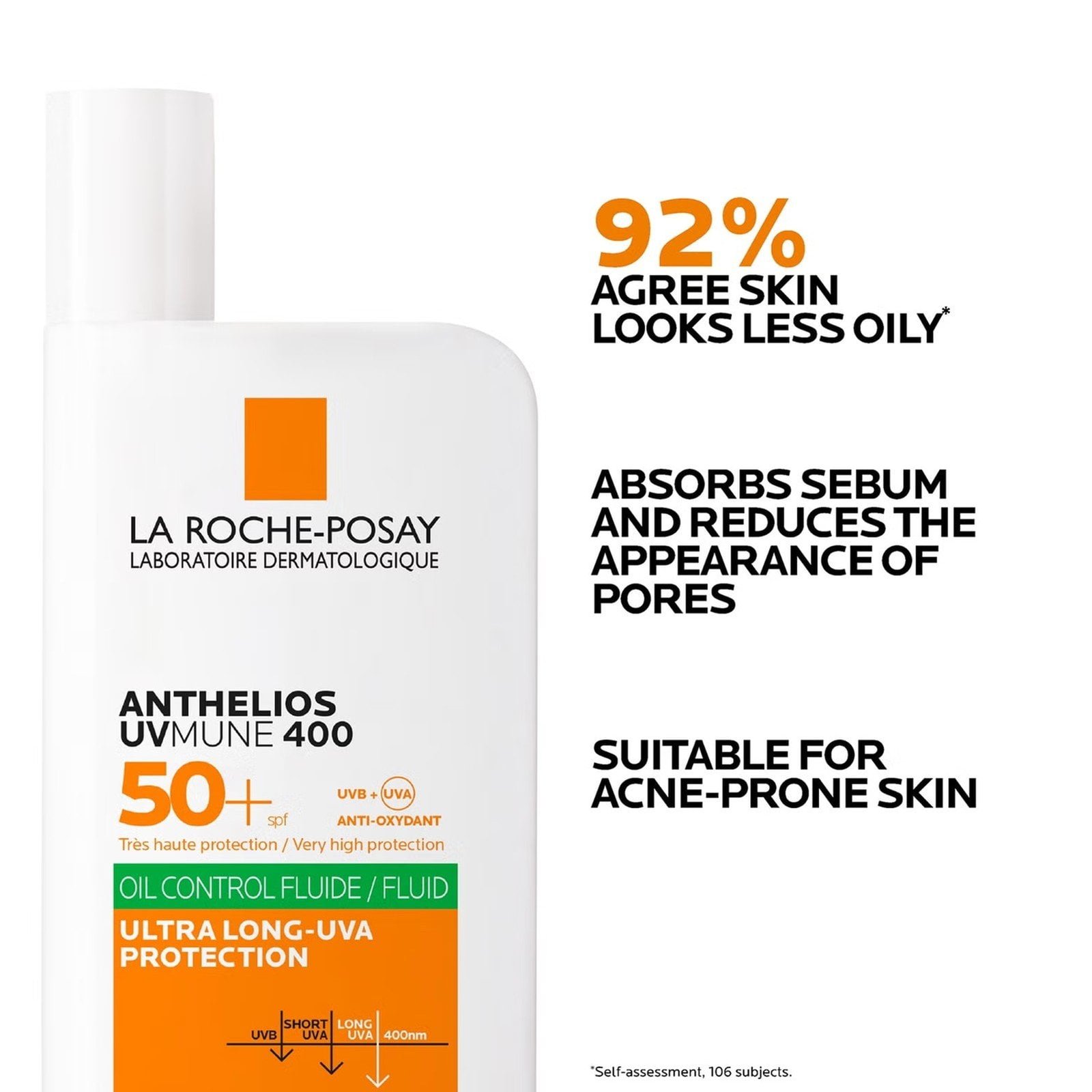 La Roche-Posay Anthelios UVMune 400 Oil Control Fluid SPF50+ USA