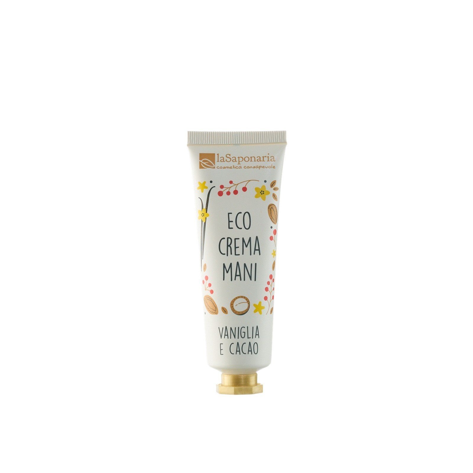 La Saponaria Eco Hand Cream Vanilla and Cocoa 40Ml France