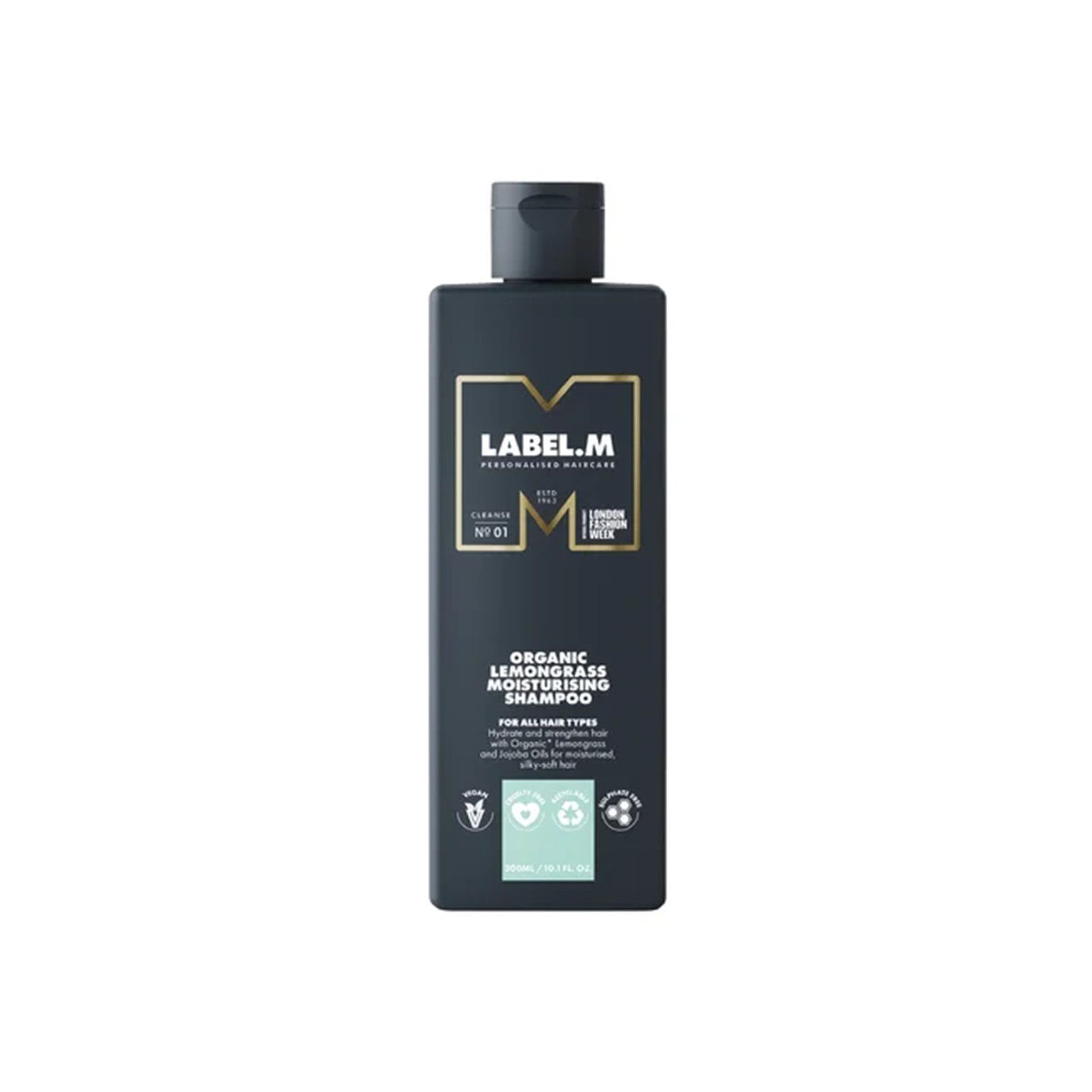 Label.M Organic Lemongrass Moisturizing Shampoo 300ml China