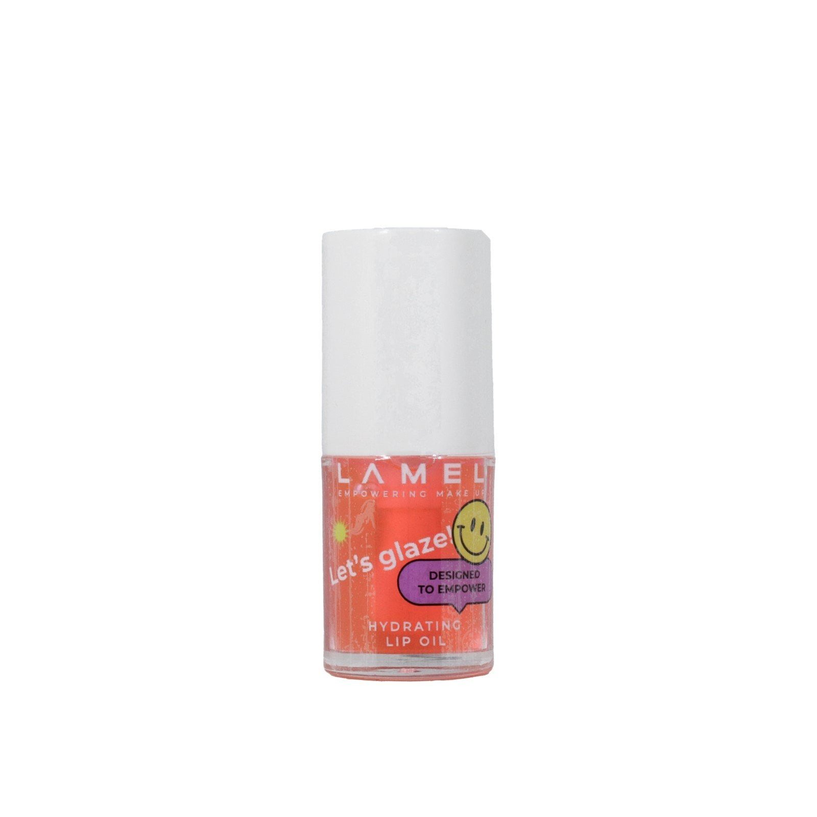 Lamel Hydrating Lip Oil Let's Glaze 402 Strawberry Jam 4ml (0.14floz) USA