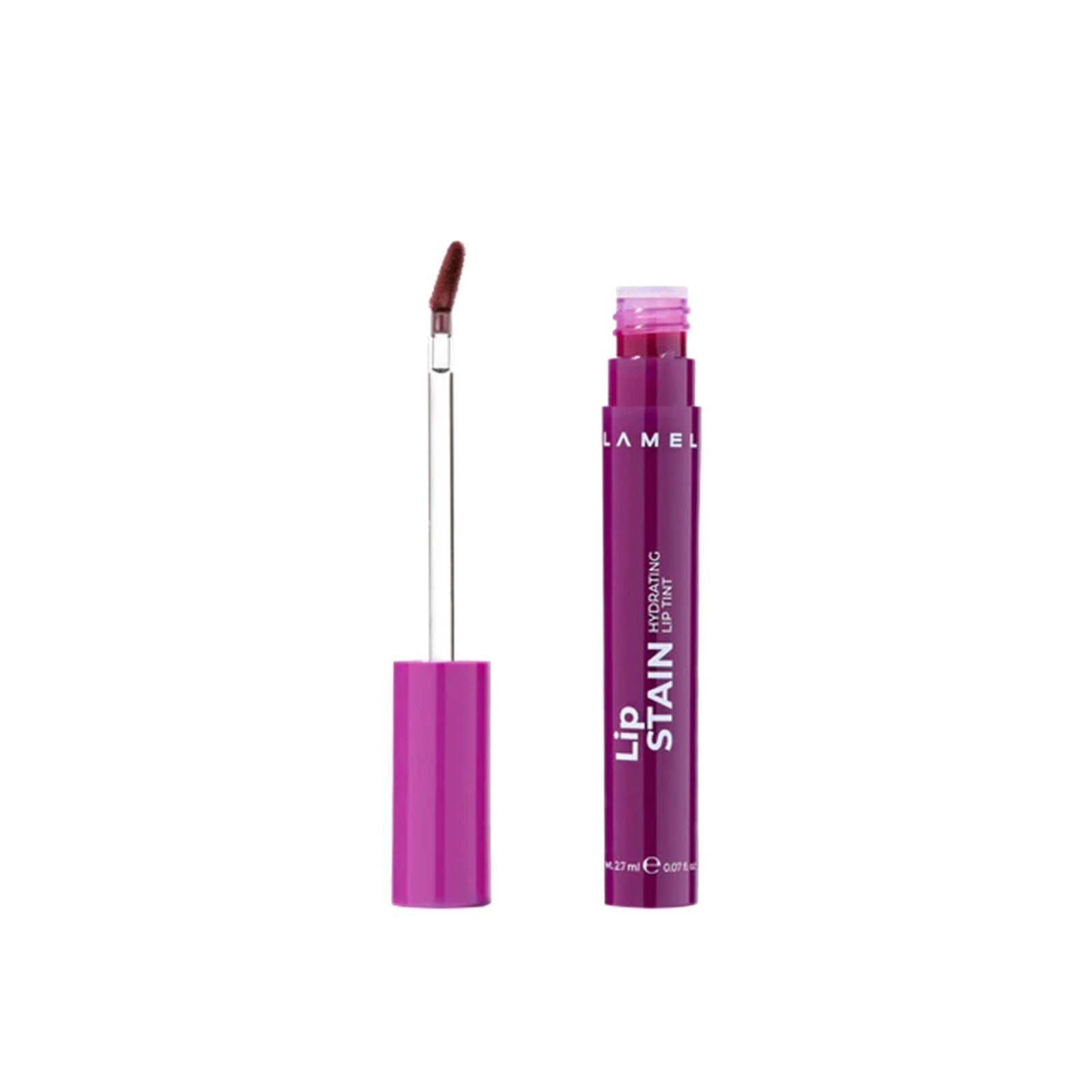 Lamel Lip Stain Hydrating Lip Tint 01 Confidence 2.7ml (0.07floz) USA