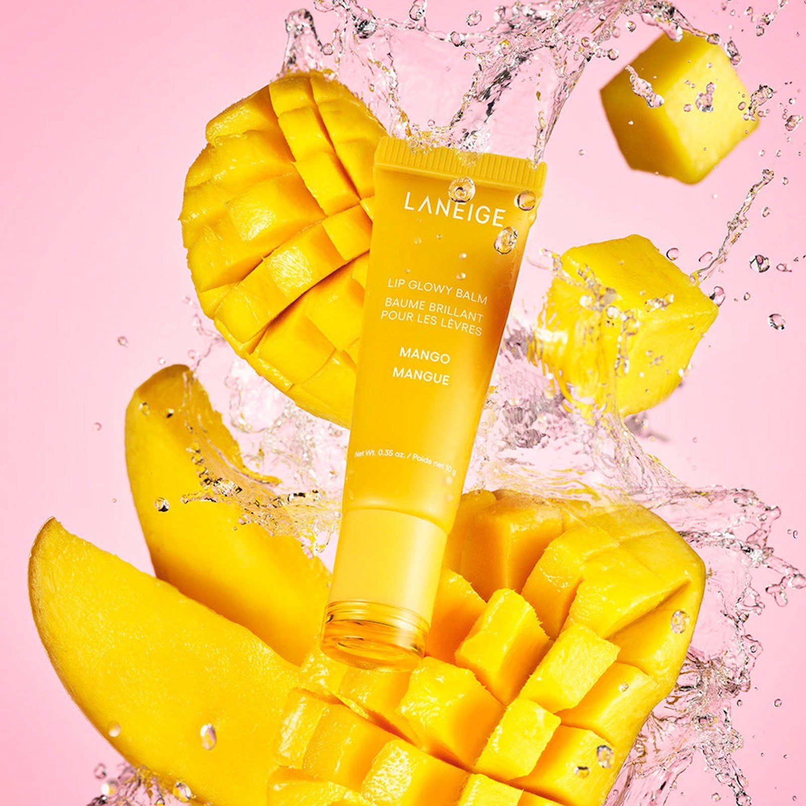 Laneige Lip Glowy Balm Mango 10g Australia