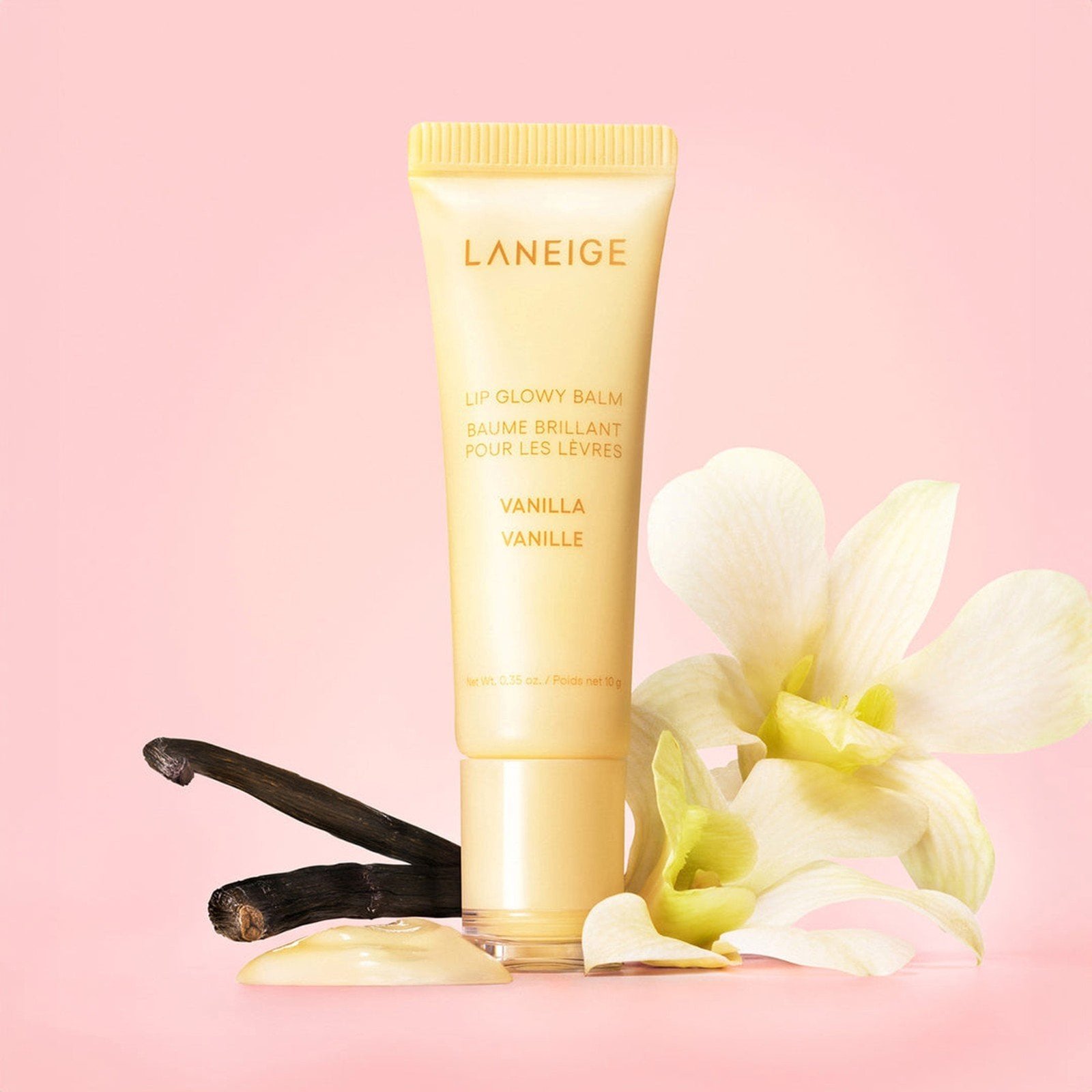 Laneige Lip Glowy Balm Vanilla 10g India