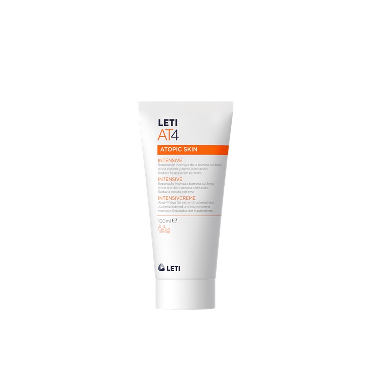 LETI AT4 Atopic Skin Intensive Cream 100ml (3.38fl oz) USA
