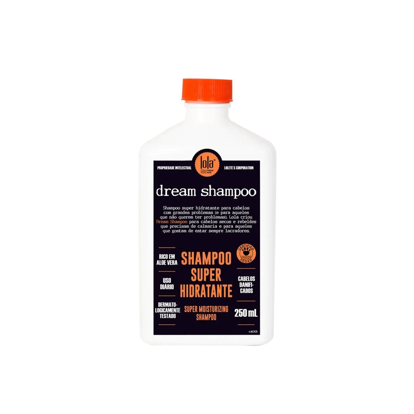 Lola Cosmetics Dream Cream Super Moisturizing Shampoo 250Ml (8.45Floz ...