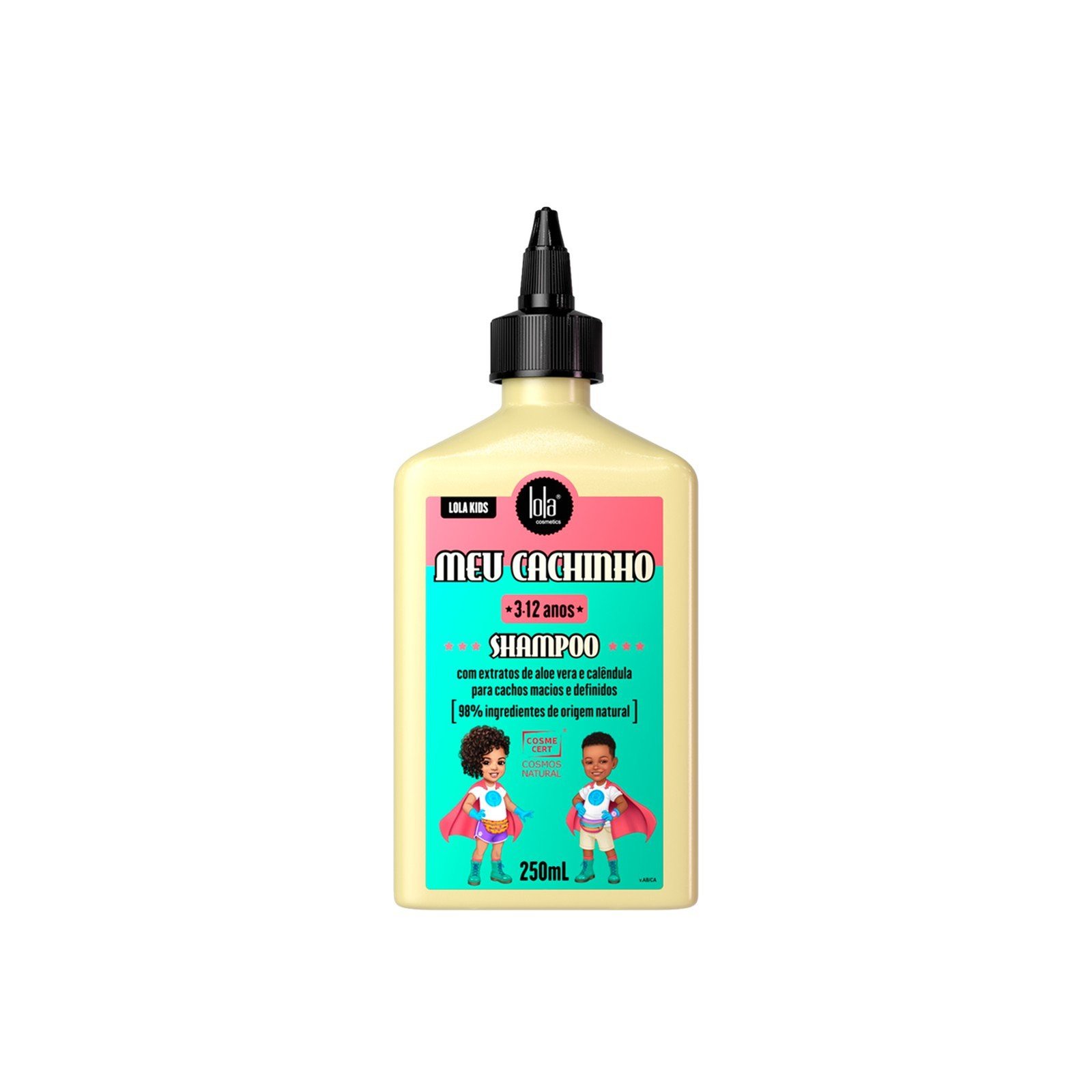 Lola Cosmetics Lola Kids Meu Cachinho 3-12 Años Champú 250Ml Perú
