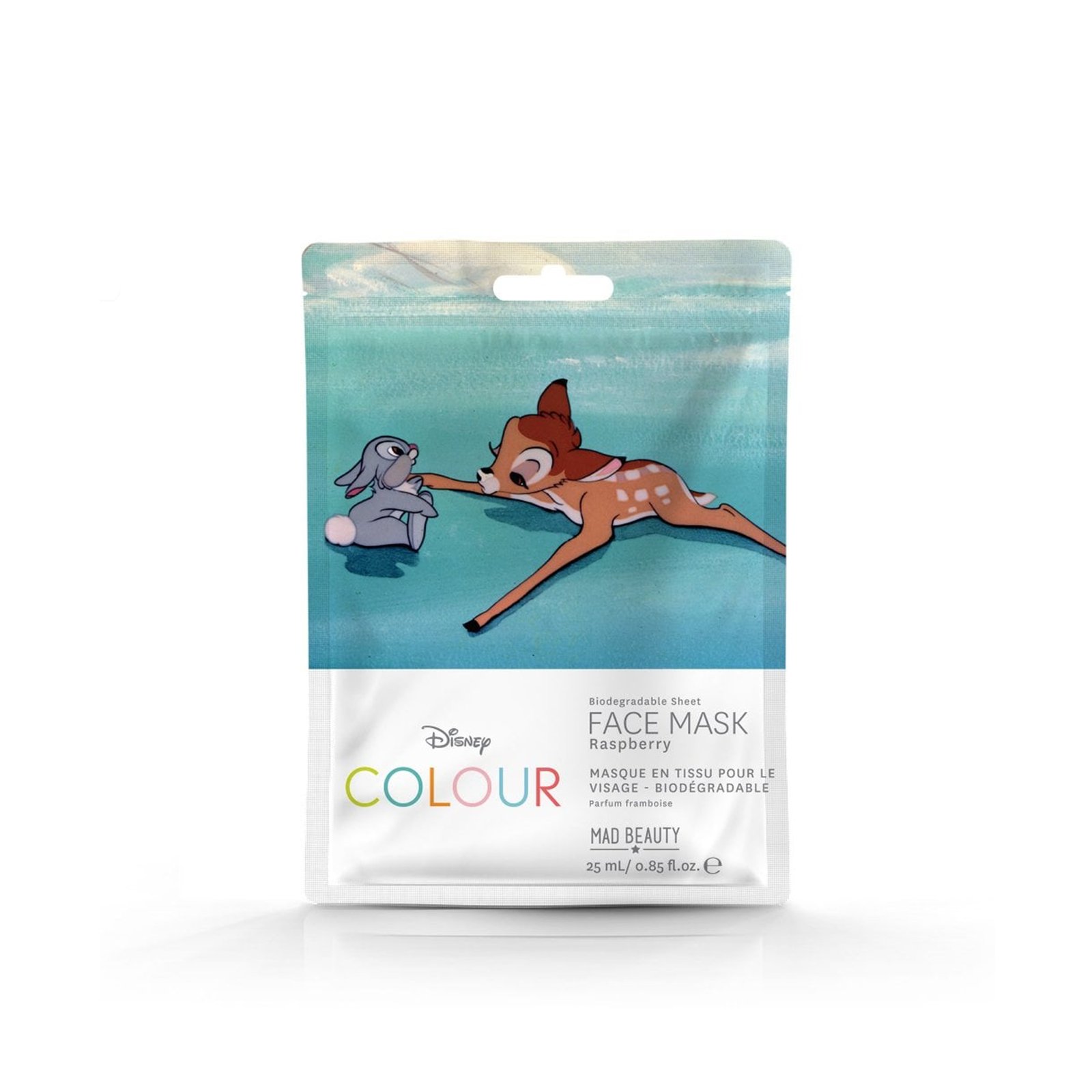 Mad Beauty Disney Color Bambi Sheet Face Mask Raspberry 25ml Denmark