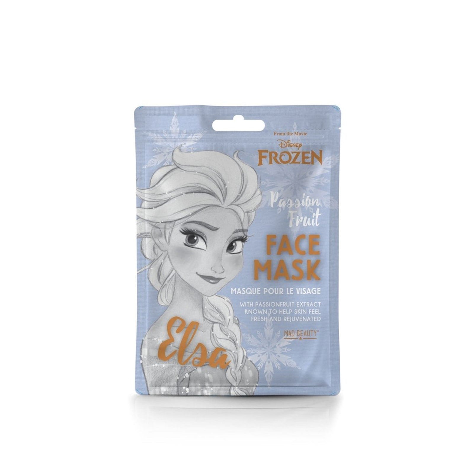 Mad Beauty Disney Frozen Elsa Sheet Face Mask 25ml (0.8 fl oz) USA