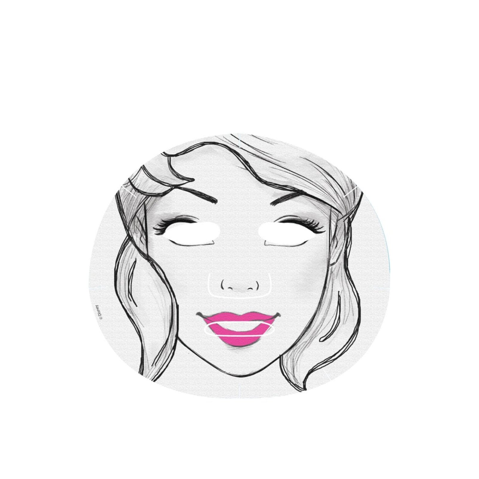 Princess Aurora Face Drawing