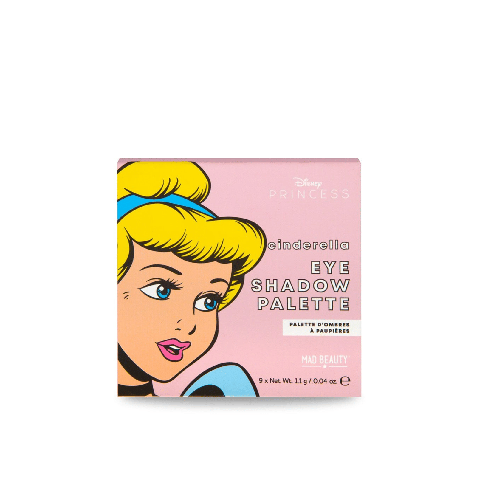 Mad Beauty Disney Princess Cinderella Mini Eyeshadow Palette Estonia