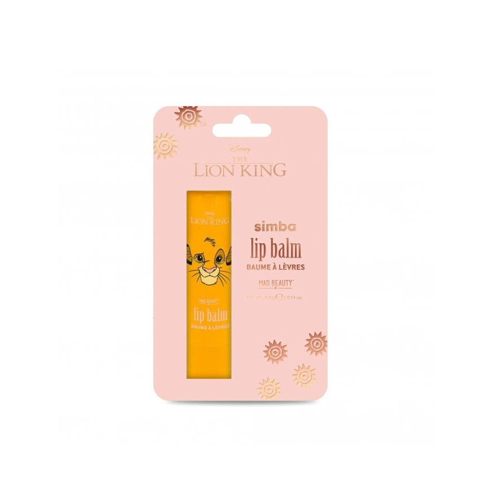 Mad Beauty Disney The Lion King Simba Lip Balm 4g Canada