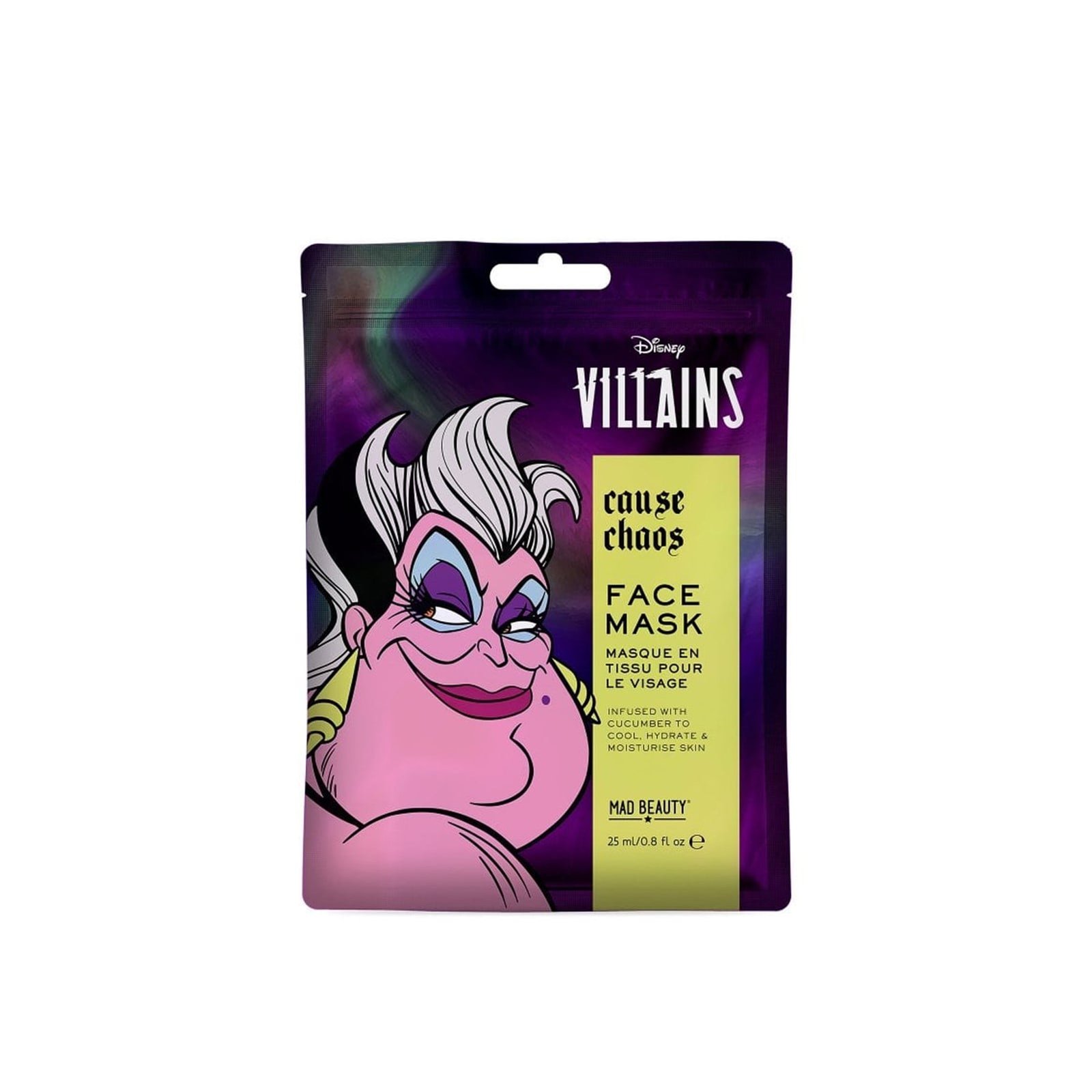 Buy Mad Beauty Disney Villains Ursula Sheet Face Mask 25ml · Seychelles