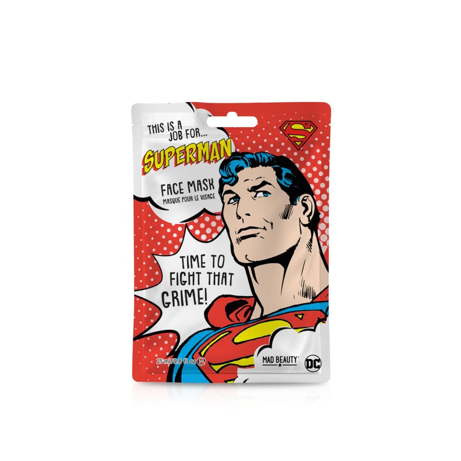 Mad Beauty Superman Coconut Sheet Face Mask 25ml Saudi Arabia