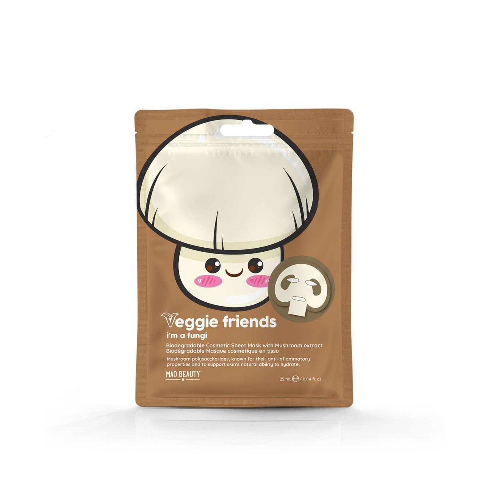 Mad Beauty Veggie Friends Sheet Face Mask South Korea