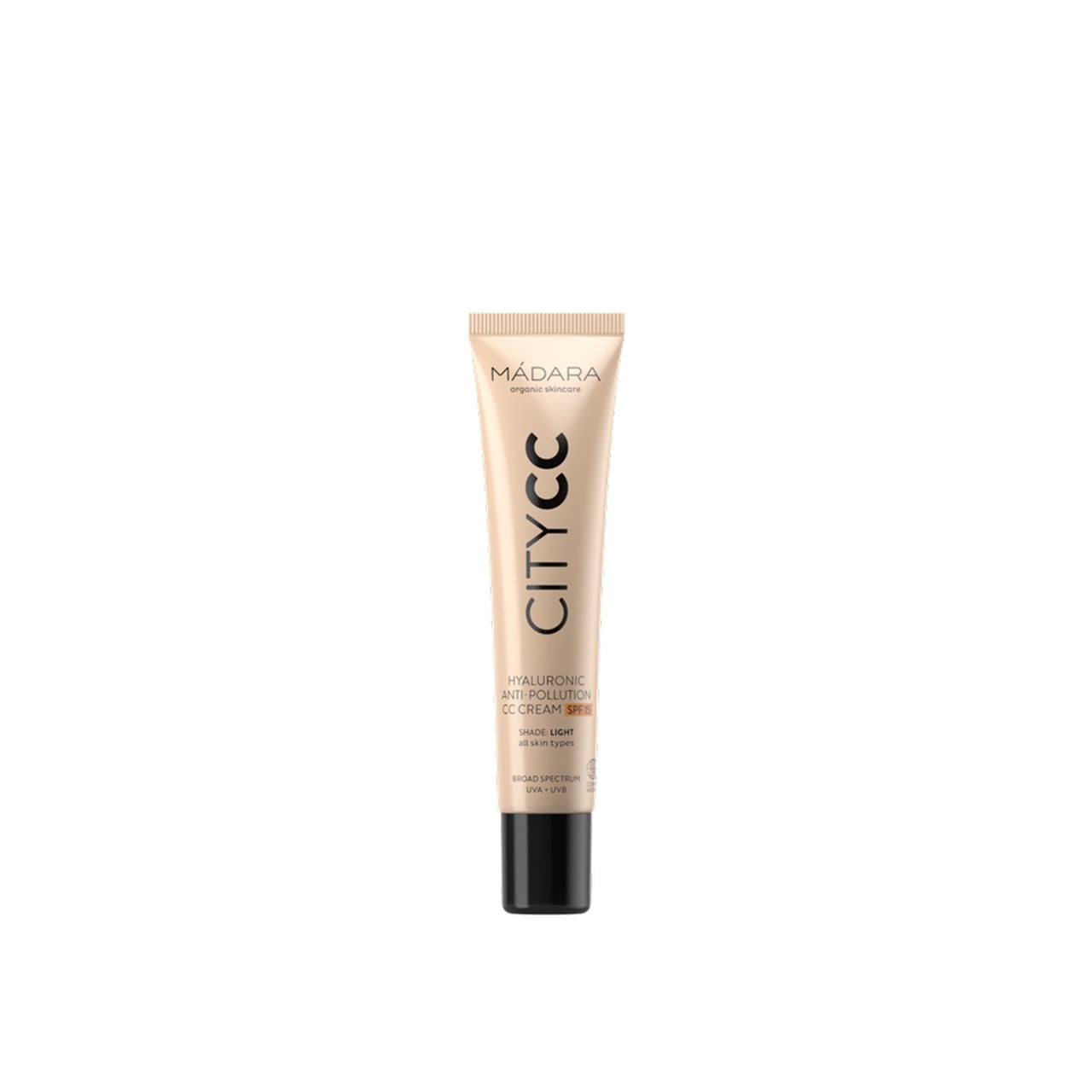 Mádara City CC Hyaluronic Anti-Pollution CC Cream Light Spf15 40Ml