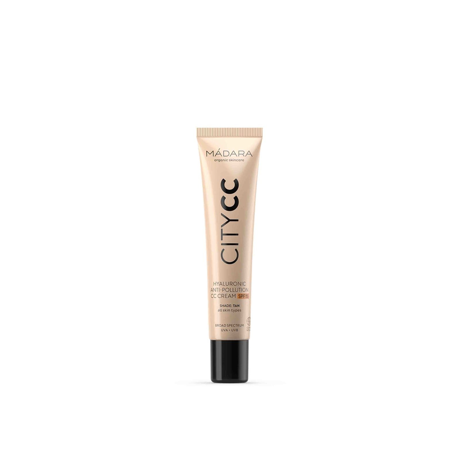 Mádara City CC Hyaluronic Anti-Pollution CC Cream Tan Spf15 40Ml الأردن