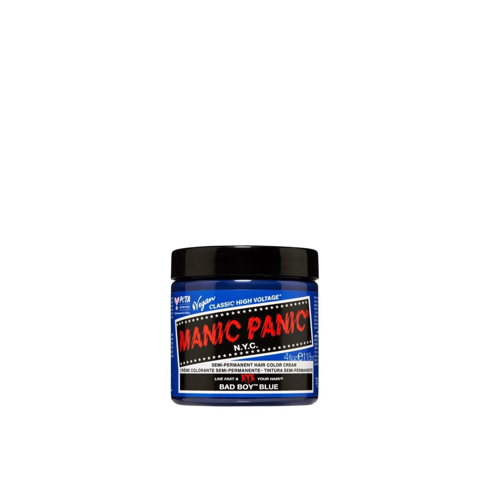 Manic Panic Classic High Voltage Semi-Permanent Hair Color Cream Bad ...