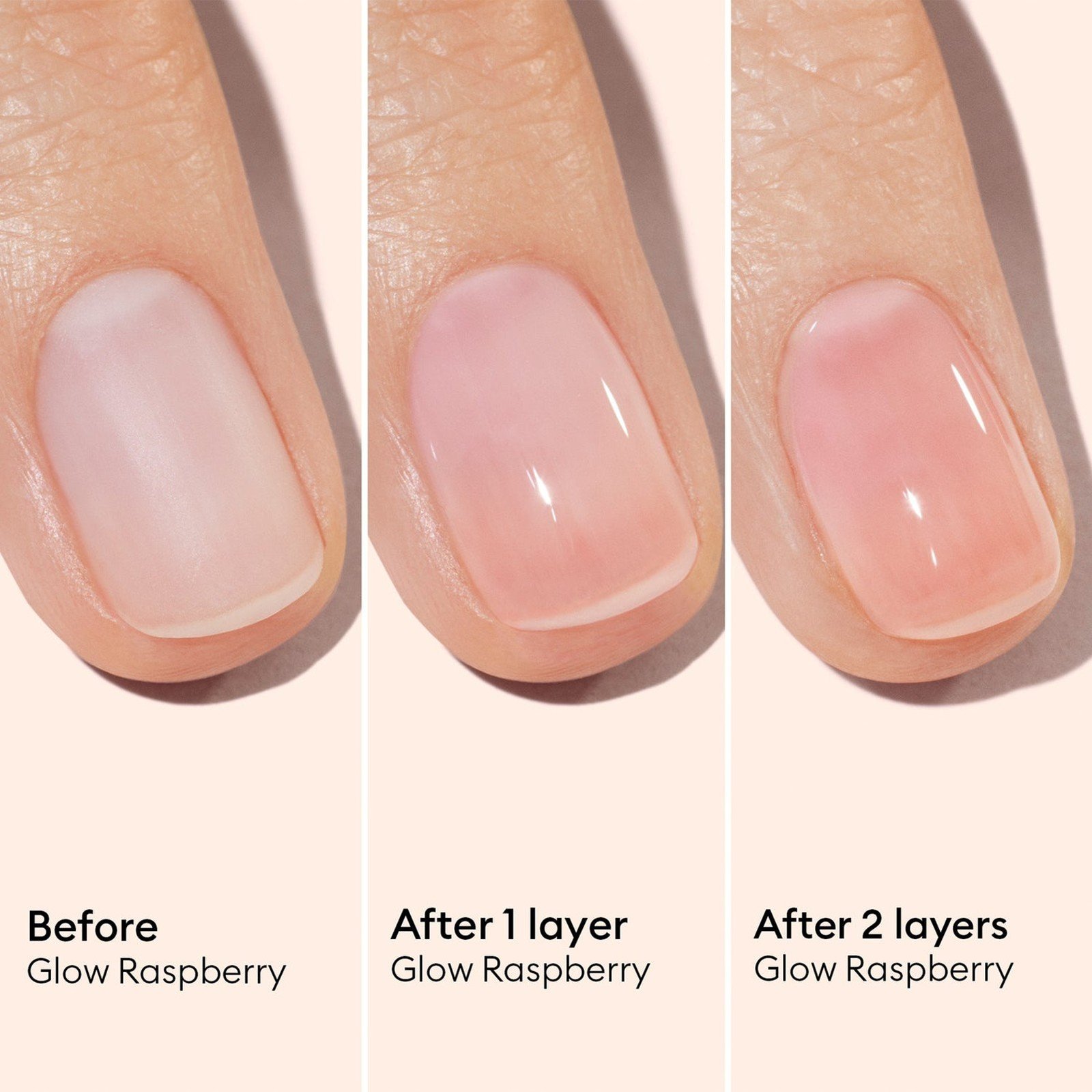 Manucurist Active Glow Nail Care Effects Raspberry 15ml Trinidad and Tobago
