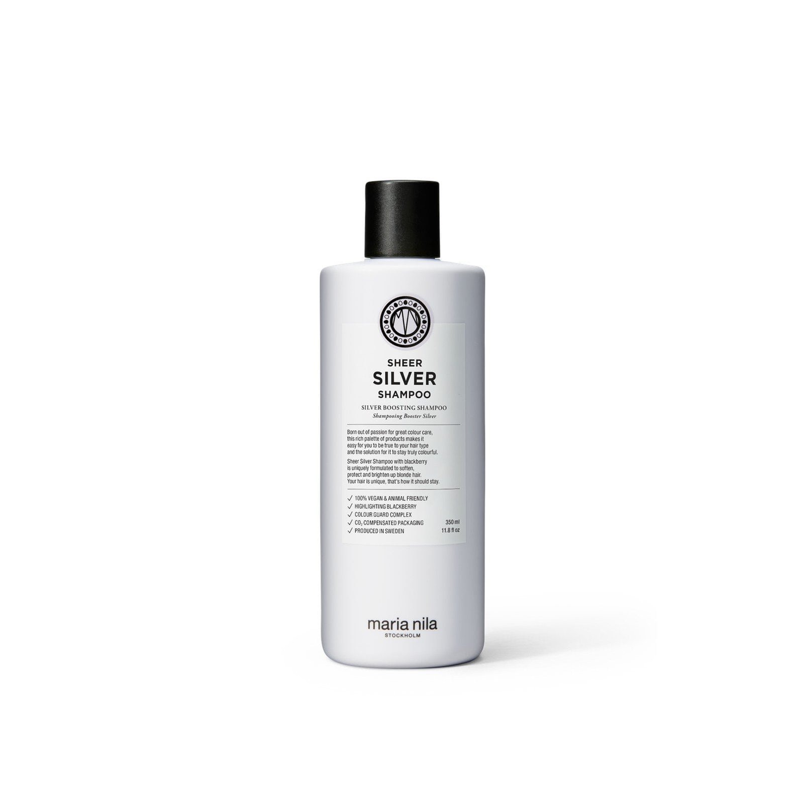 Maria Nila Sheer Silver Shampoo 350ml (11.8floz) USA