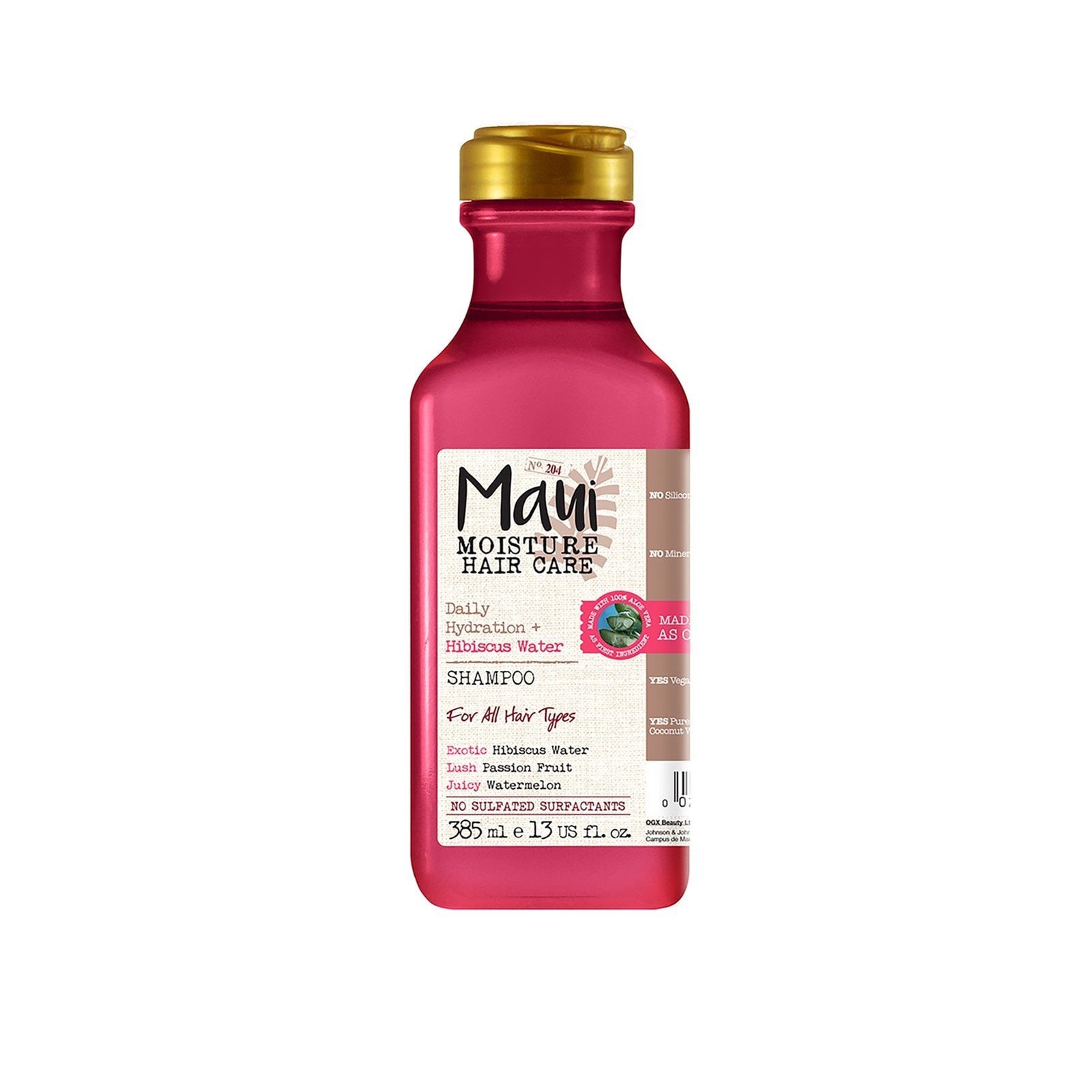 Maui Moisture Daily Hydration + Hibiscus Water Shampoo 385Ml الكويت