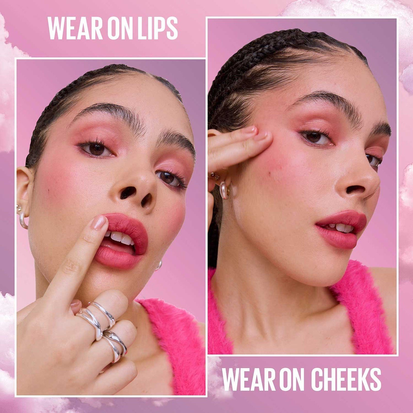 Maybelline Cloudtopia Cheek & Lip Mousse Blush 05 Coral Illusion 5g ...
