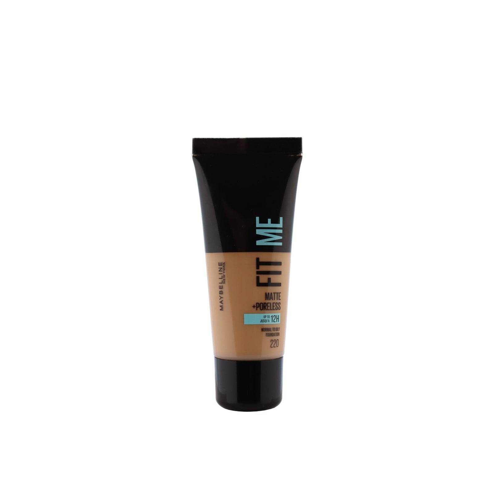 Maybelline Fit Me Matte & Poreless Foundation 220 Natural Beige 30ml (1 ...