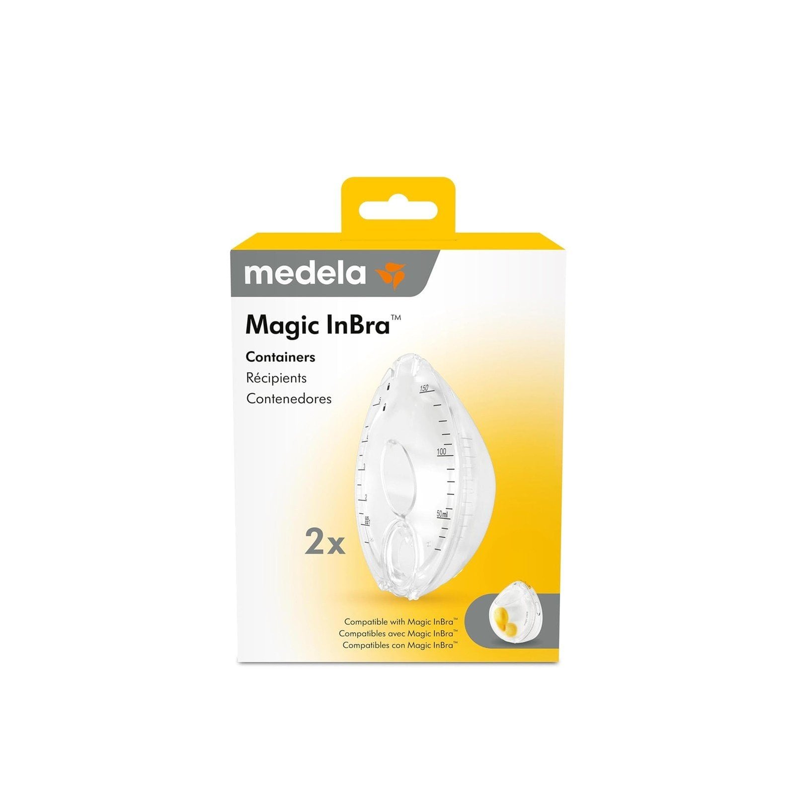 Medela Magic InBra™ Breast Milk Containers x2 China
