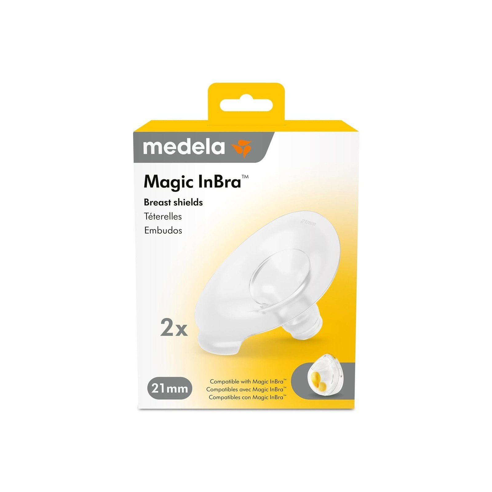Medela Magic InBra™ Breast Shields 21mm x2 Mexico