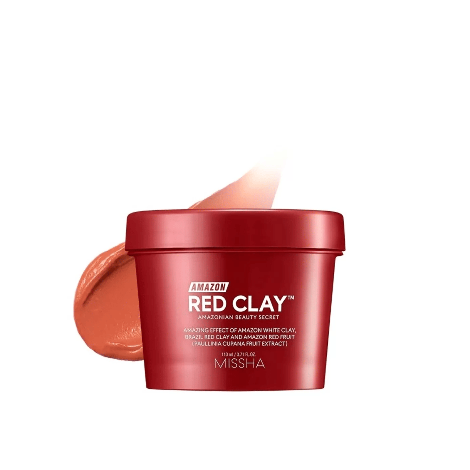 Missha Amazon Red Clay™ Pore Mask 110ml (3.71floz) USA