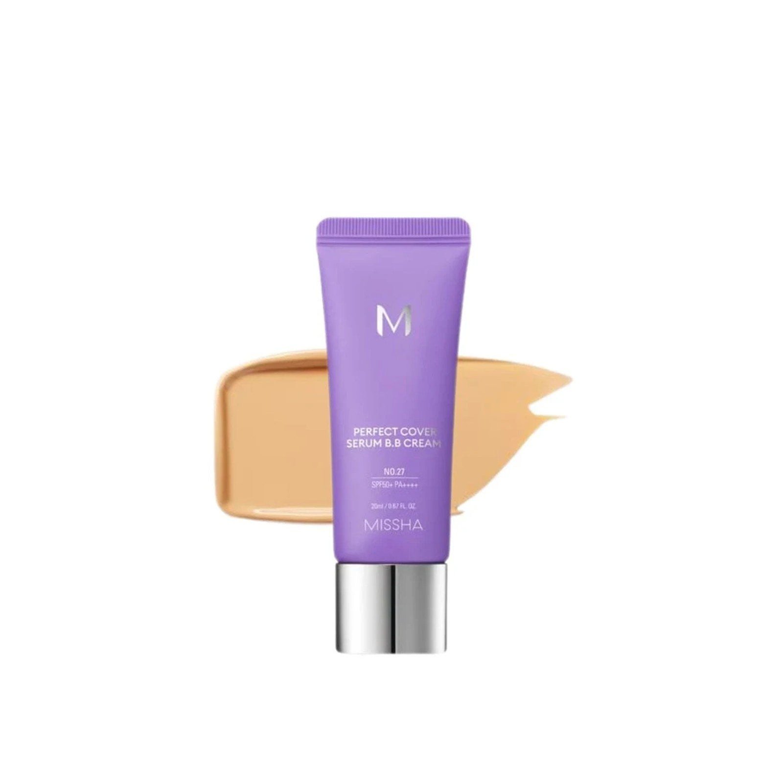 Missha M Perfect Cover Serum BB Cream SPF50+ 27 Honey Beige 20ml UAE