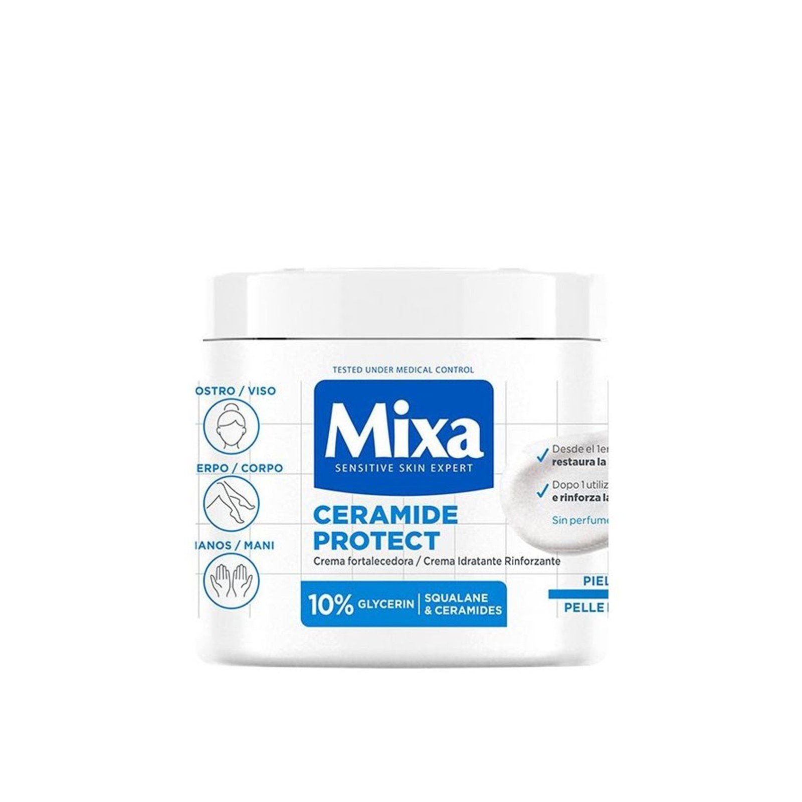 Mixa Ceramide Protect Body Cream 400ml Germany