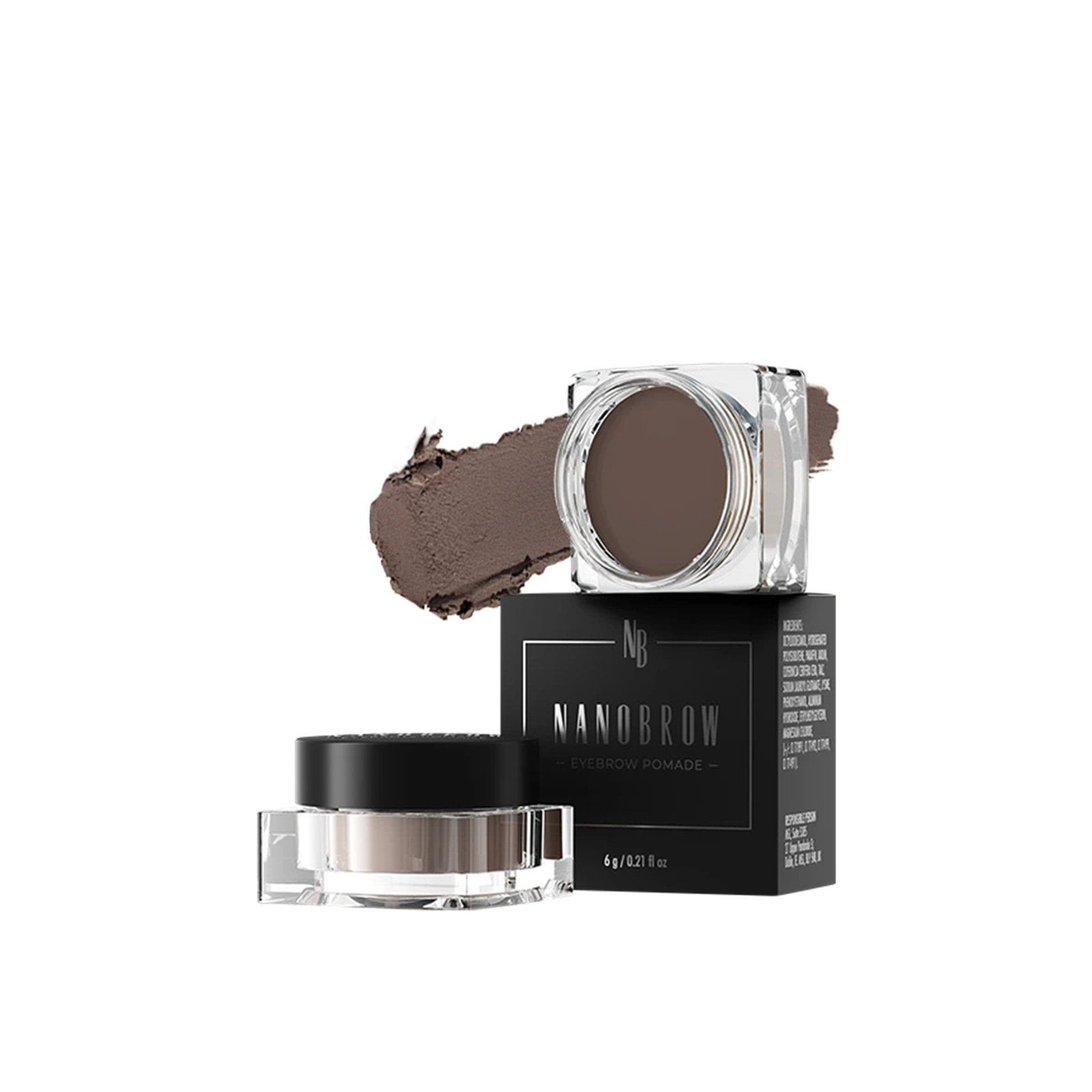 Nanobrow Eyebrow Pomade Dark Brown 6g Japan