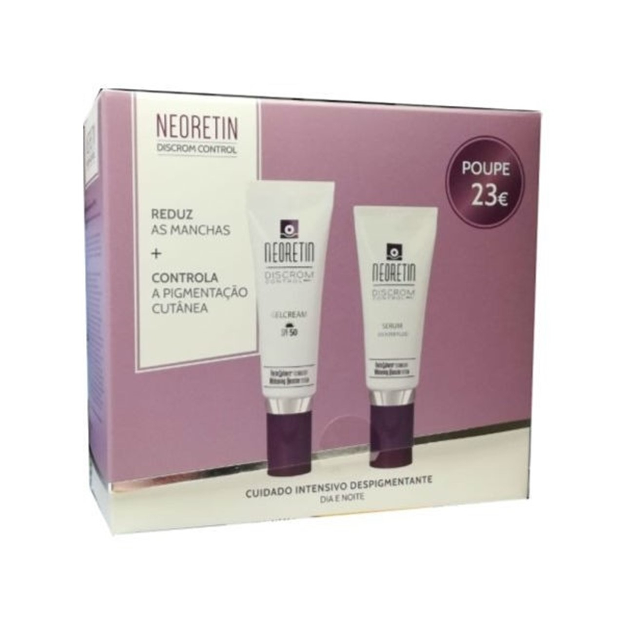 Compra Neoretin Discrom Control Gel Cream Spf50 40Ml + Serum Booster ...