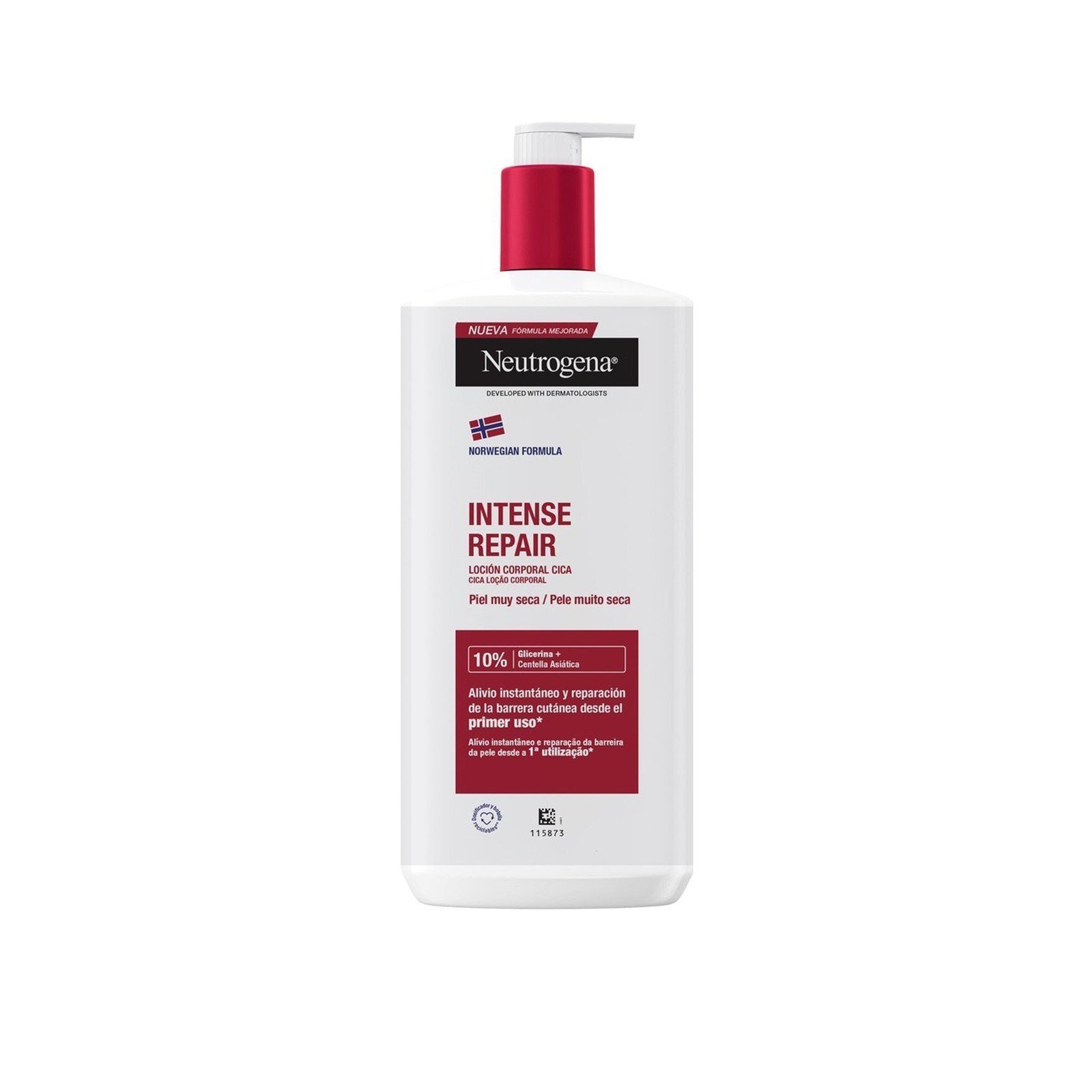 Neutrogena Intense Repair Body Lotion Dry Skin 400ml (13.53floz) USA