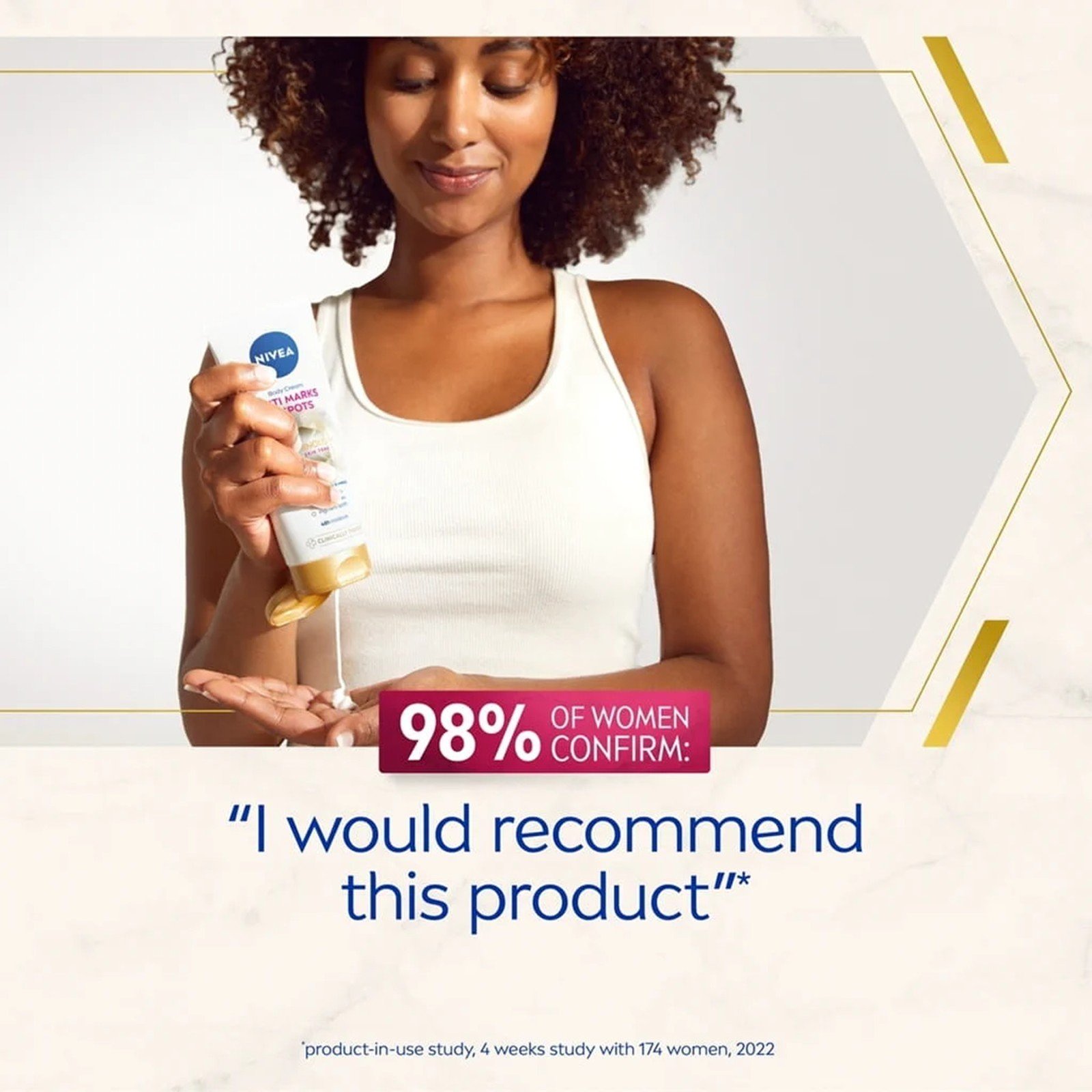 Nivea Luminous 630 Anti-Stretch Mark & Dark Spots Body Cream 200ml Nigeria