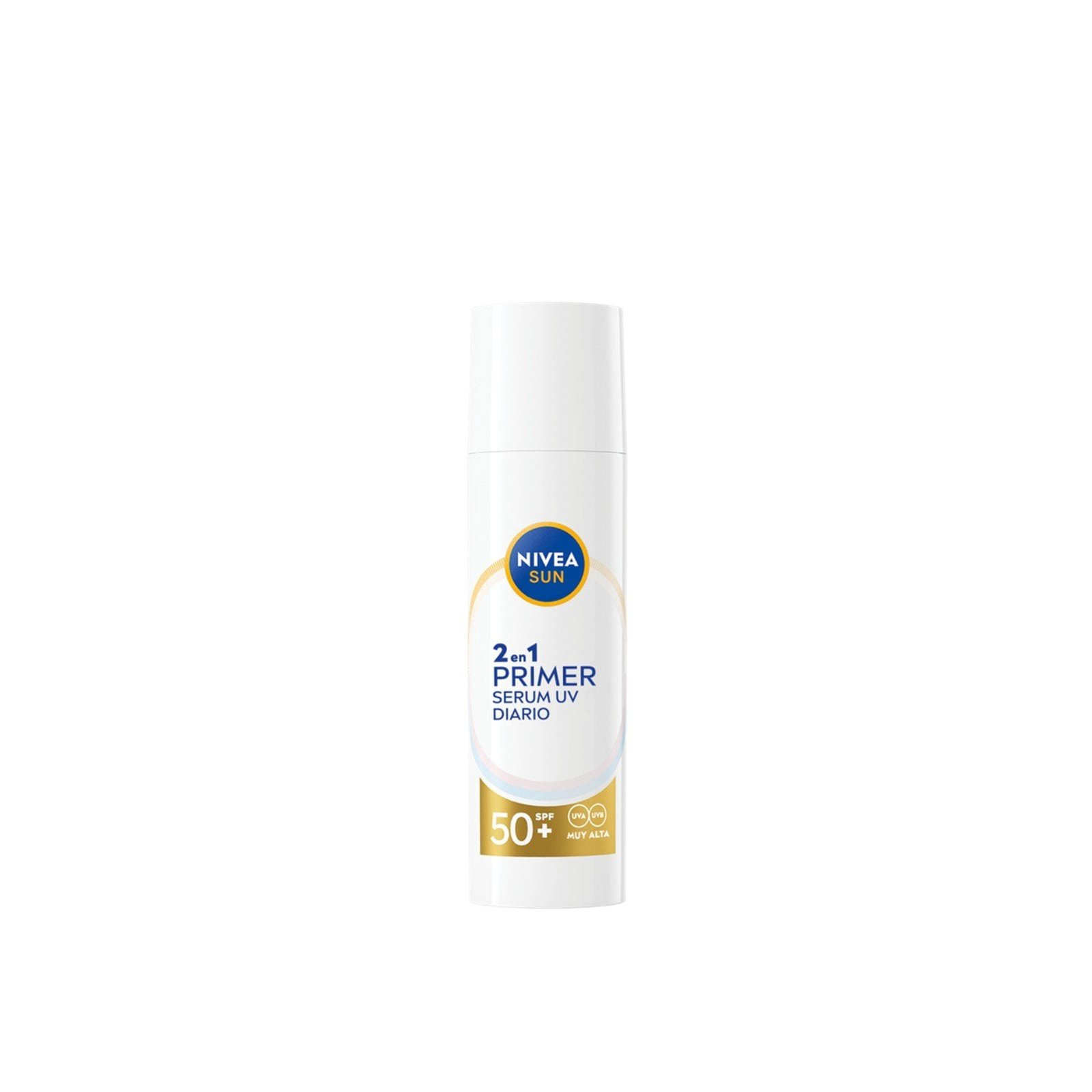 Nivea Sun 2-in-1 Primer Daily UV Serum SPF50+ 30ml (1.01floz) USA