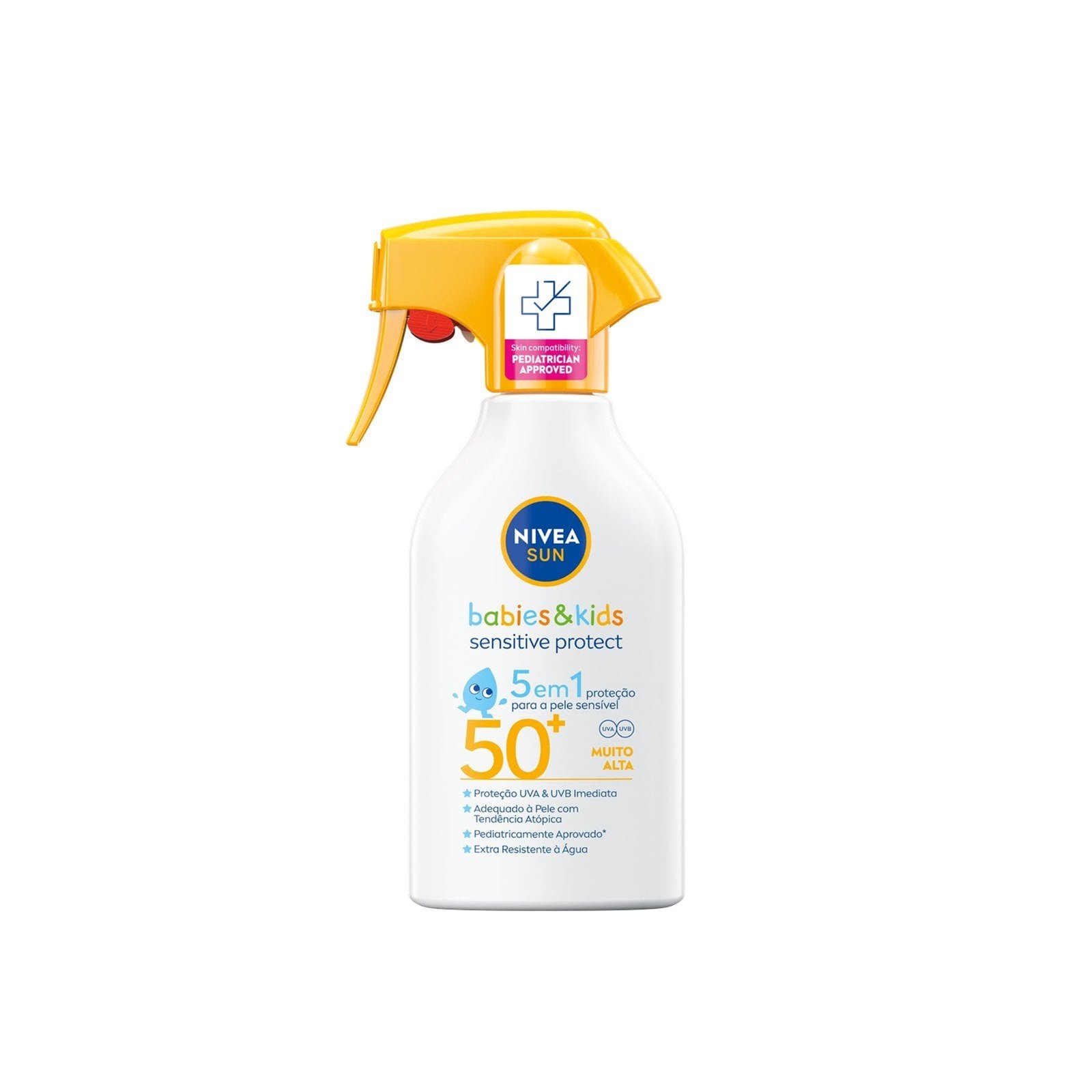 Nivea Sun Babies & Kids Sensitive Protect Sunscreen Spray SPF50+ 250ml ...