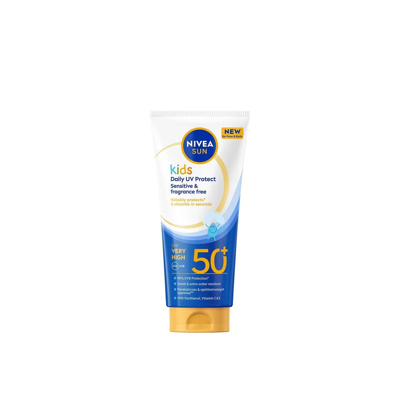 Nivea Sun Kids Daily UV Protect Sunscreen SPF50+ 100ml (3.38floz) USA