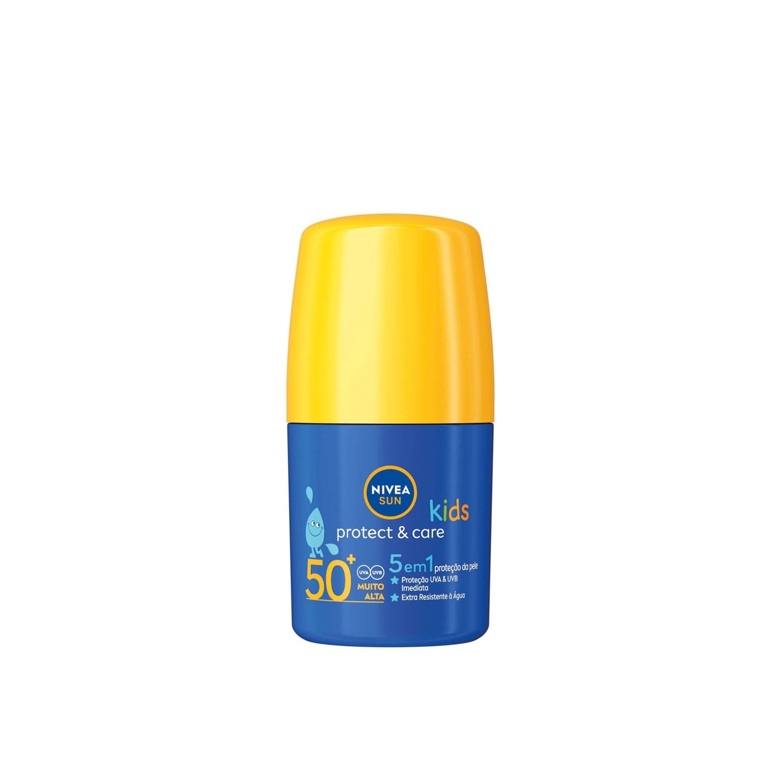Nivea Sun Kids Protect & Care 5-In-1 Roll-On SPF50+ Sunscreen 50ml USA