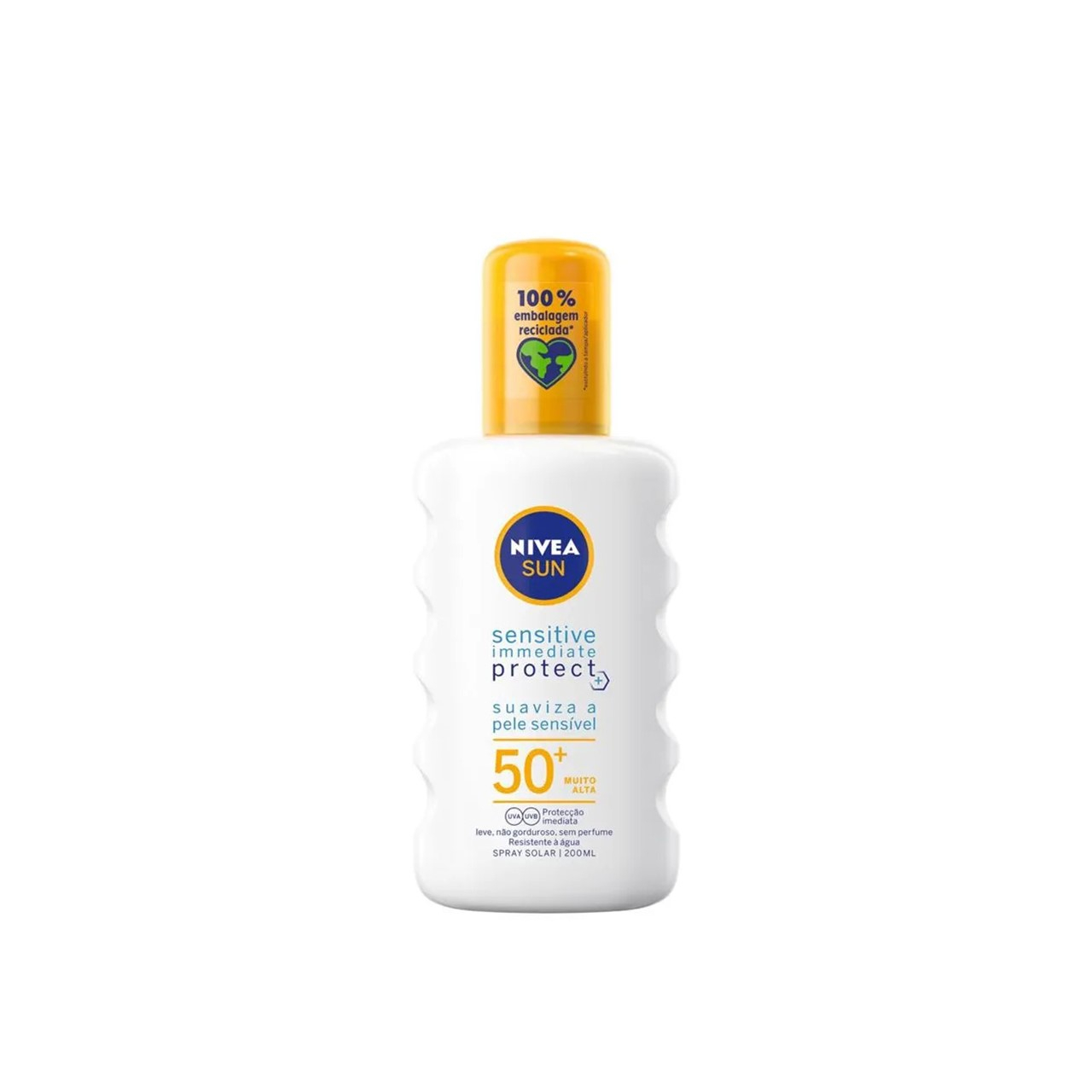 Buy Nivea Sun Sensitive Immediate Protect Sunscreen Spray SPF50+ 200ml ...