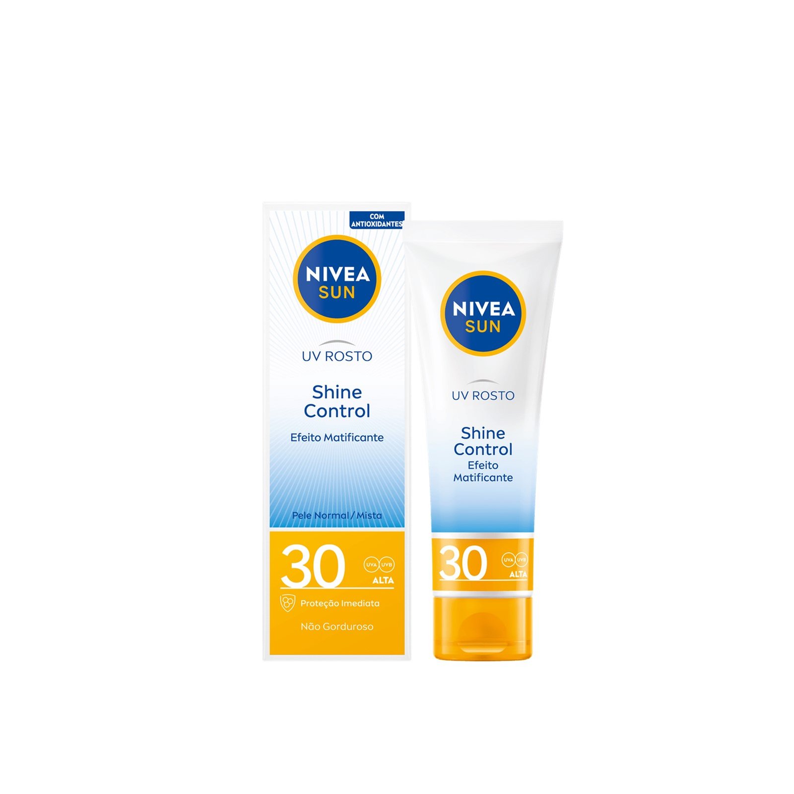Nivea Sun UV Face Shine Control Cream SPF30 50ml (1.7 fl oz) USA