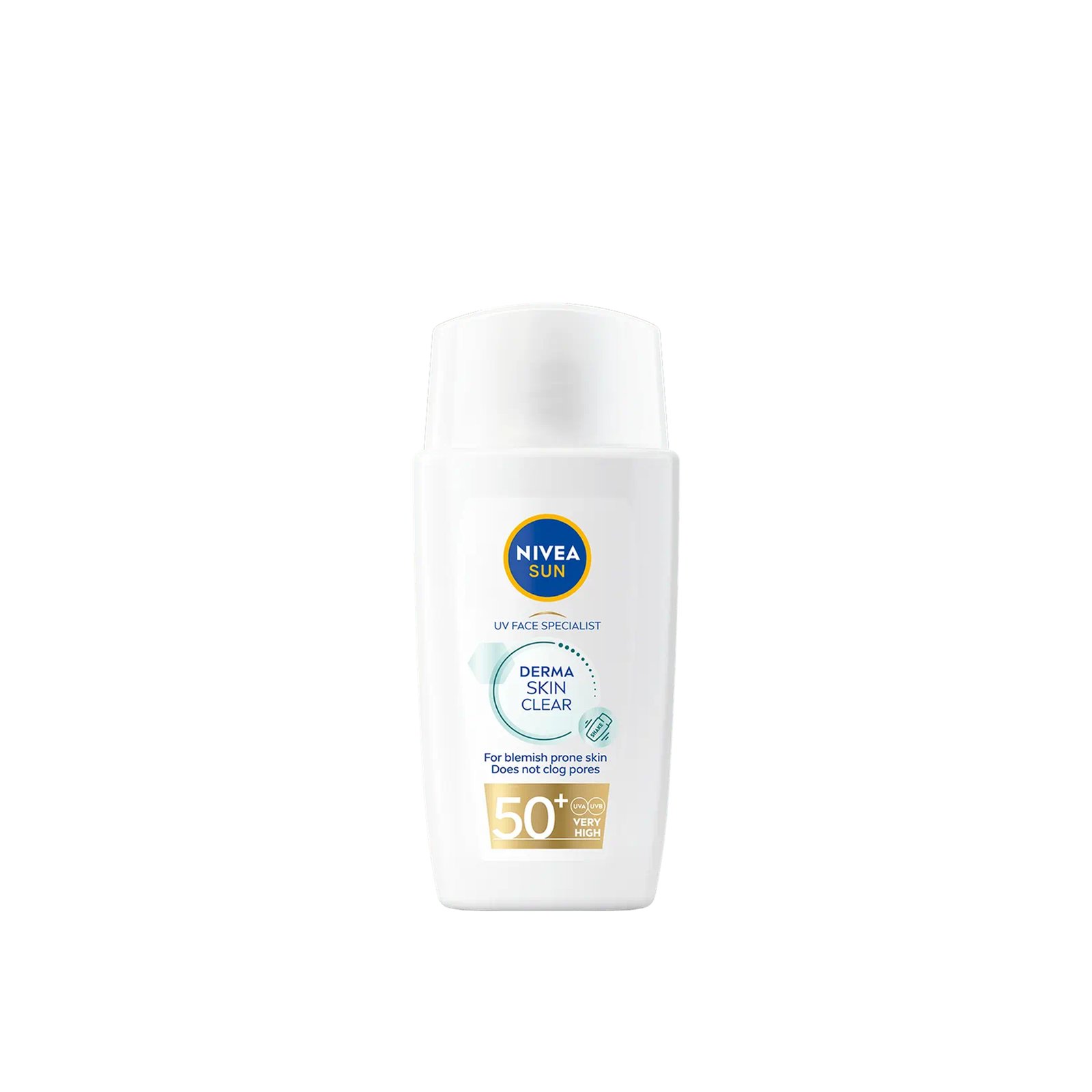 Nivea Sun UV Face Specialist Derma Skin Clear SPF50+ 40ml (1.35floz) USA