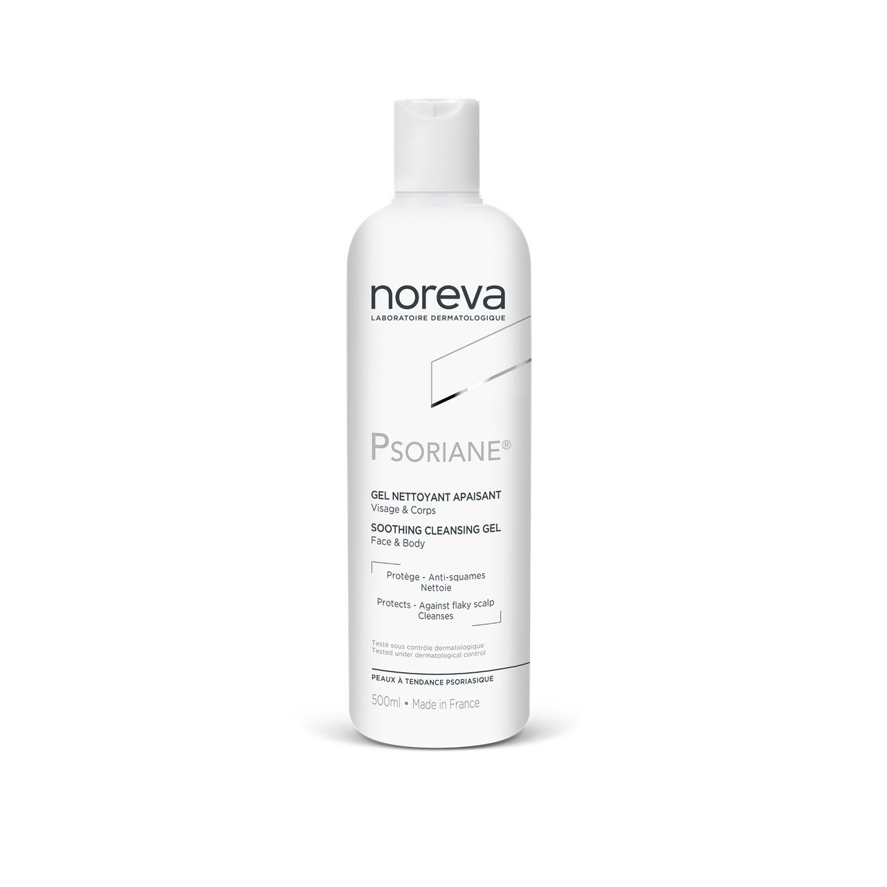 Noreva Psoriane Soothing Cleansing Gel 500ml (16.91fl oz) USA