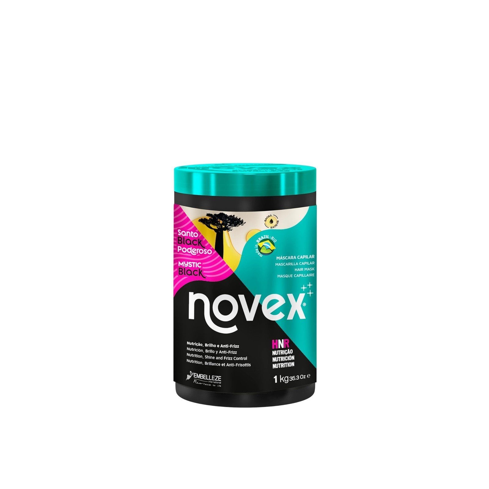 Novex Mystic Black Hair Mask 1Kg Brasil