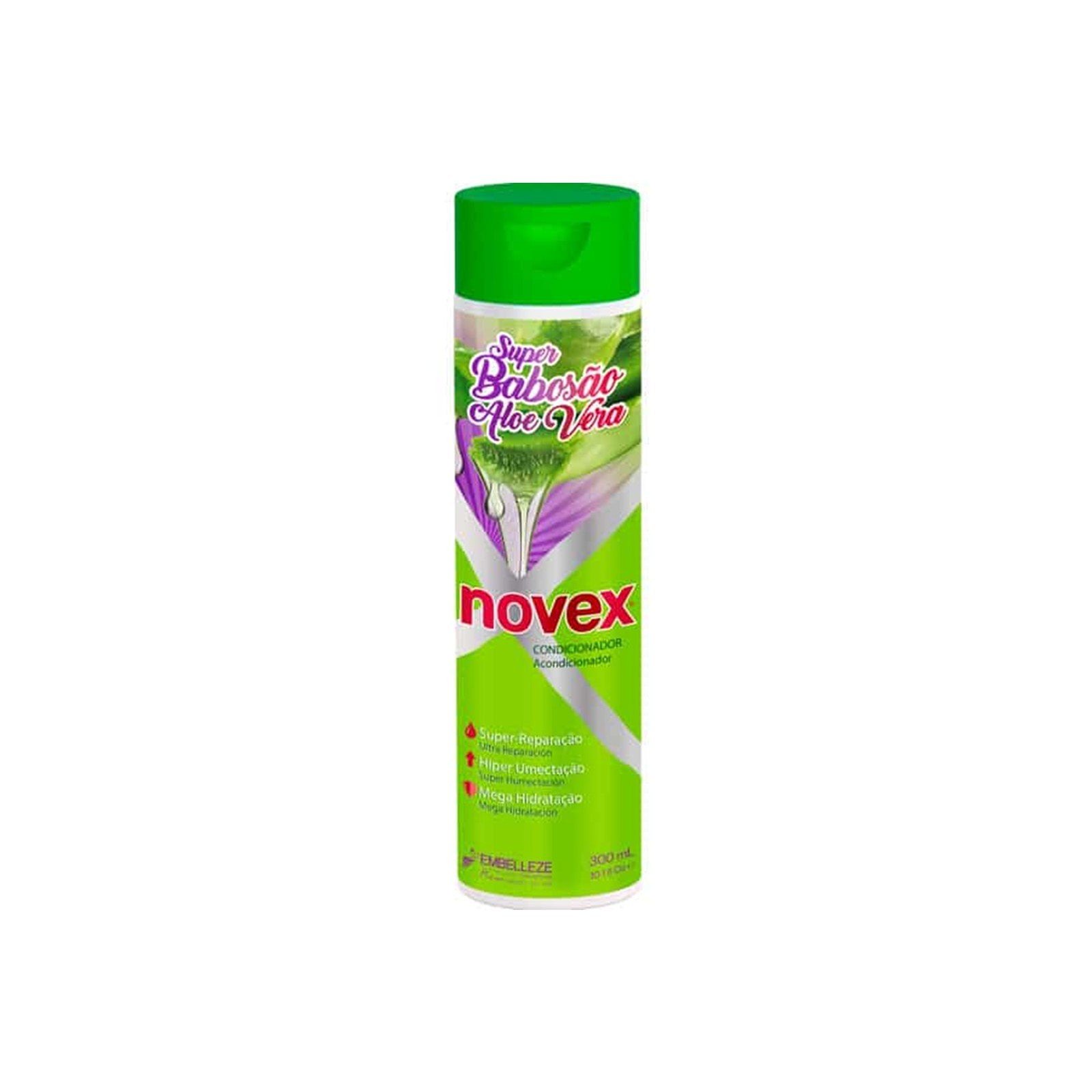 Novex Acondicionador Super Babosão Aloe Vera 300Ml (10.1Floz) Estados ...