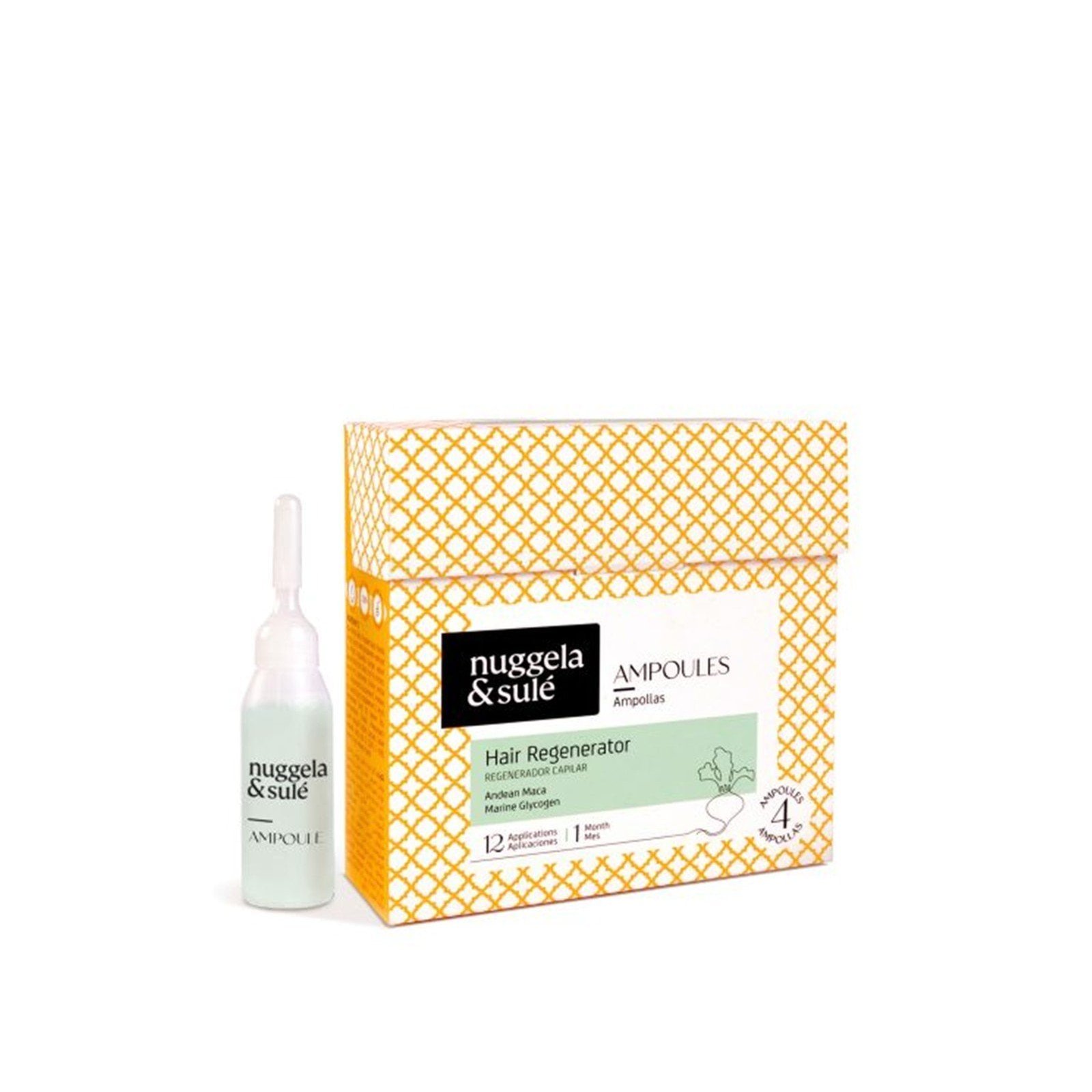 Nuggela & Sulé Hair Regenerator Ampoule 10ml x4 Nigeria