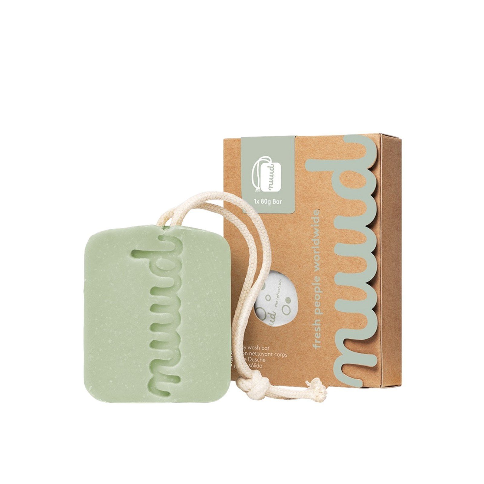 nuud Refresh Bar Solid Soap 80g Malaysia